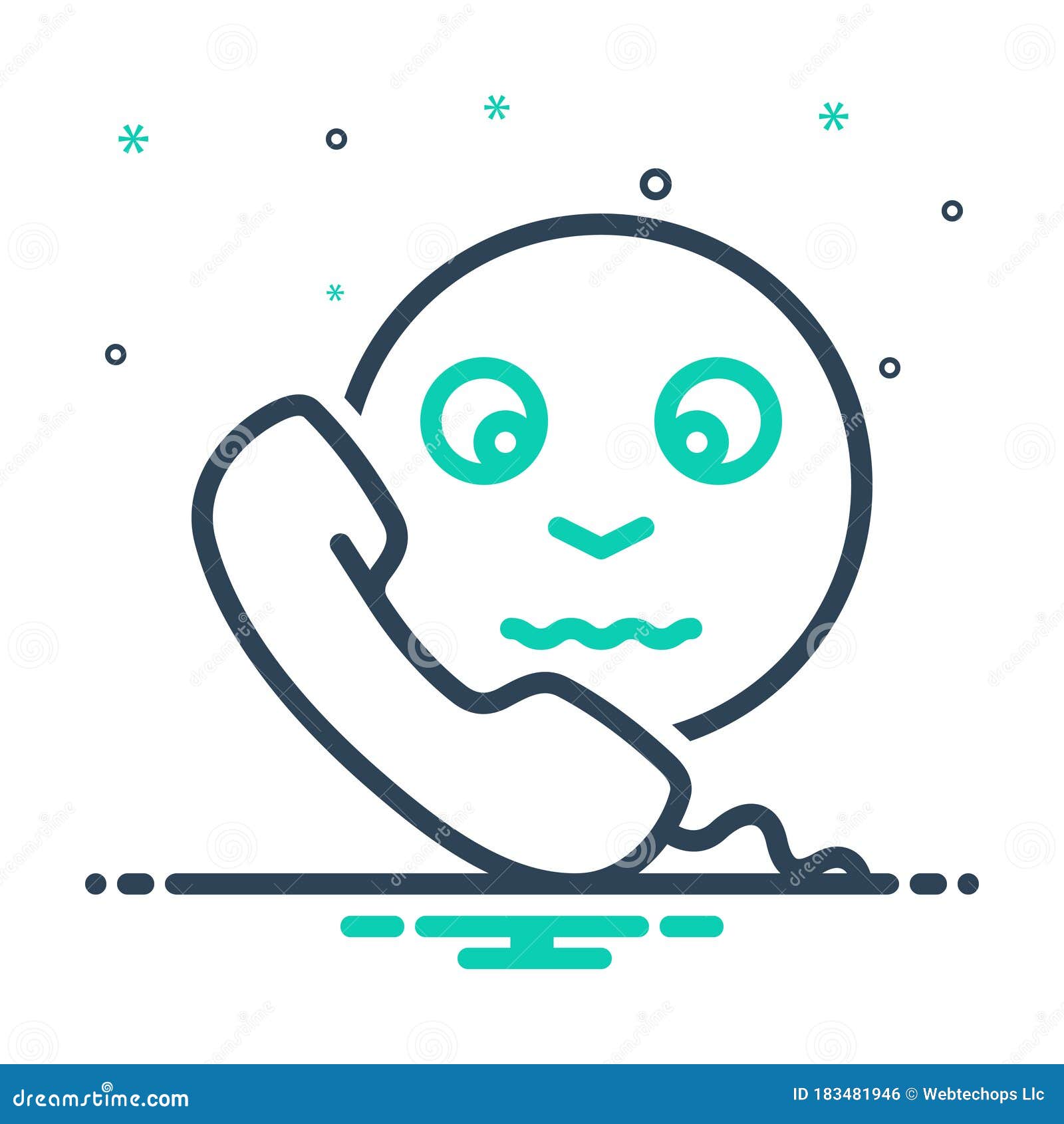 Mix Icon for Tell, Say and Speak Stock Vector - Illustration of tellsay ...