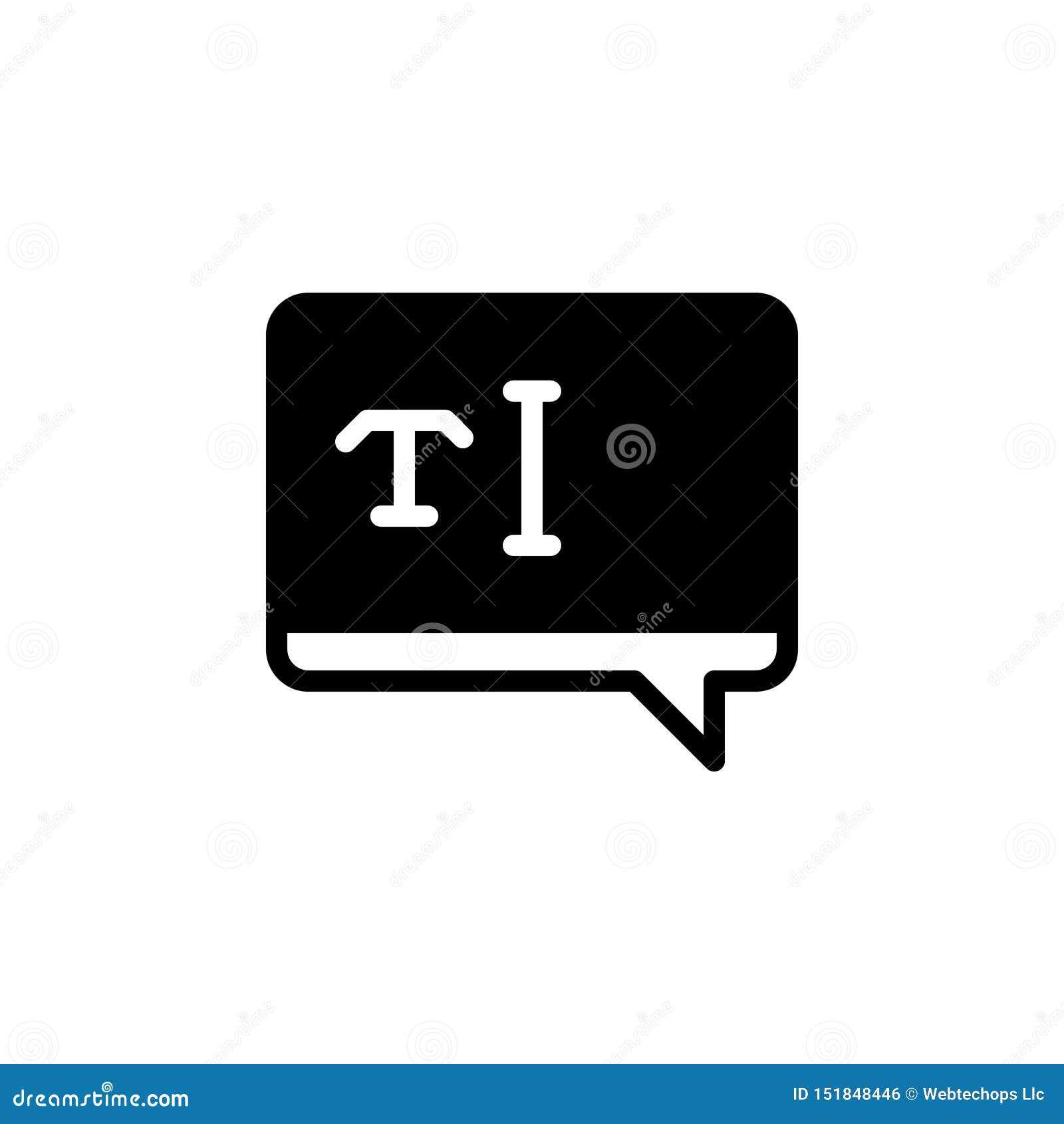 Black Solid Icon for Text, Typography and Letter Stock Vector ...