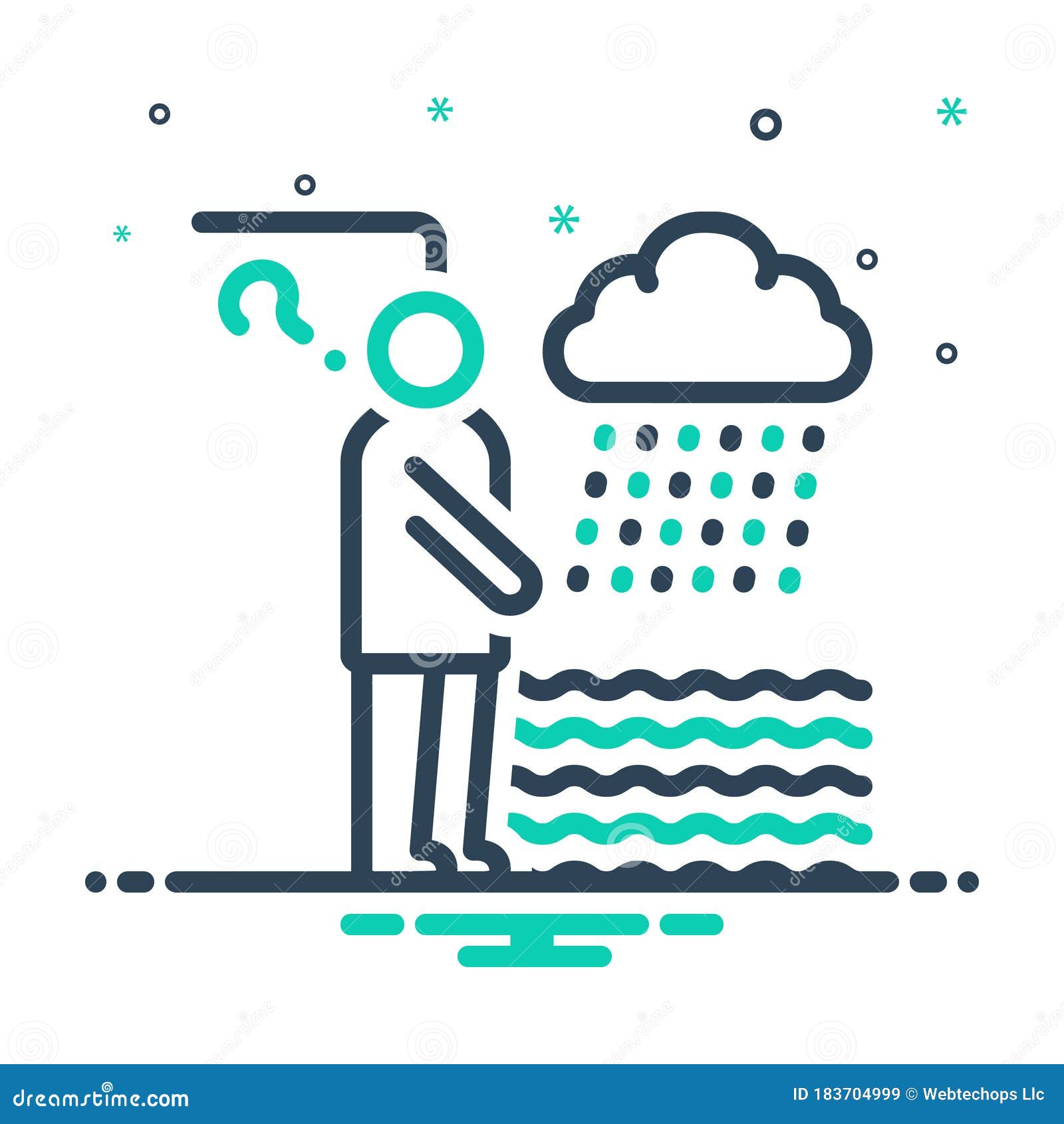 Therefore Symbol Icon Vector Sign And Symbol Isolated On White ...