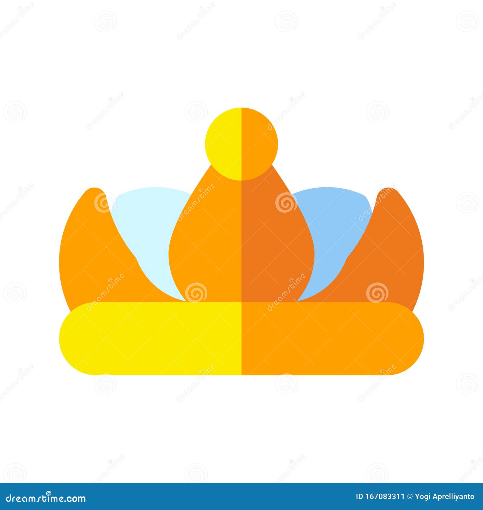 Icon Tiara in Flat Style. Vector Illustration and Editable Stroke Stock ...