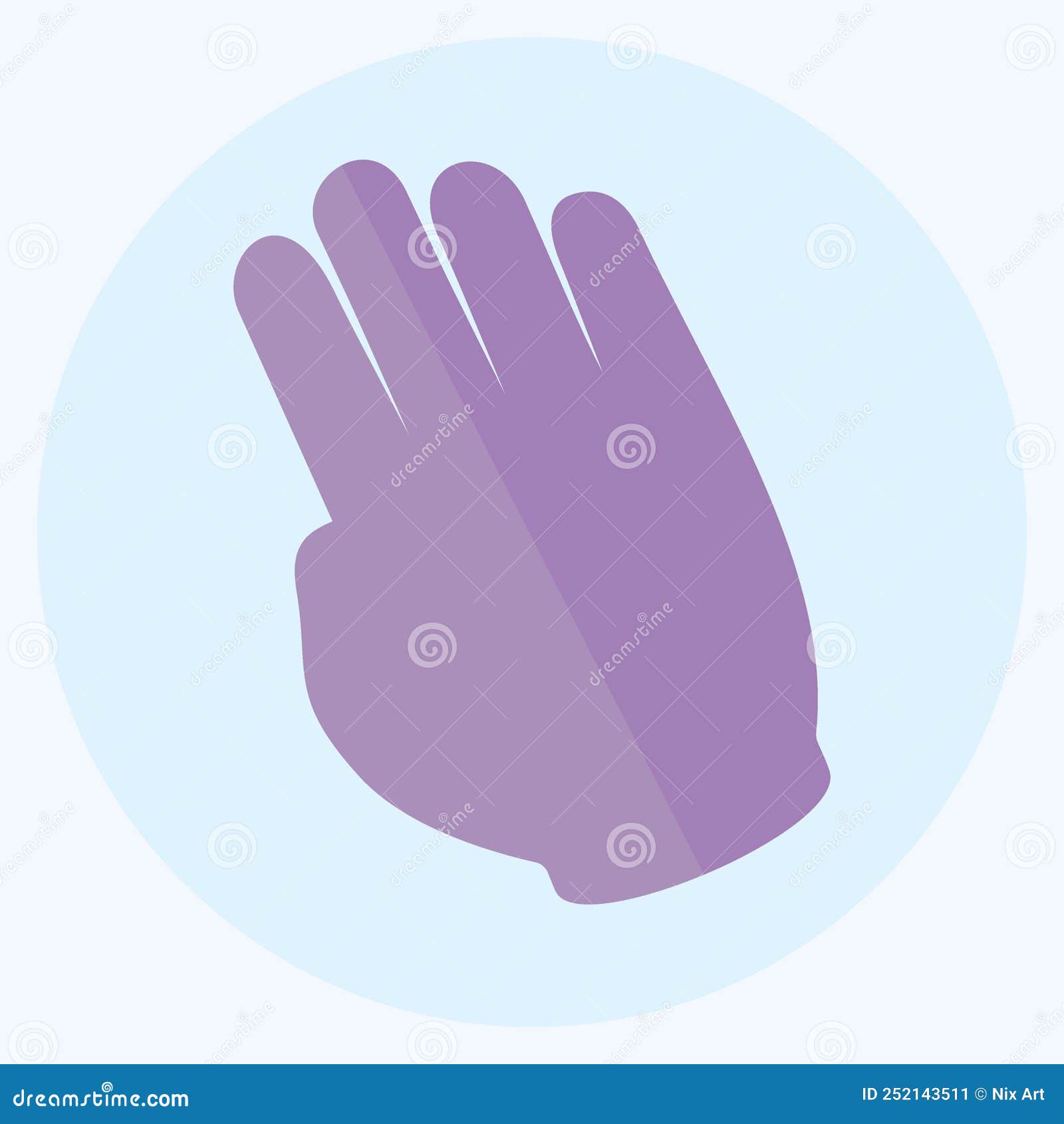 Icon Tilted Hand - Flat Style - Simple Illustration,Editable Stroke ...