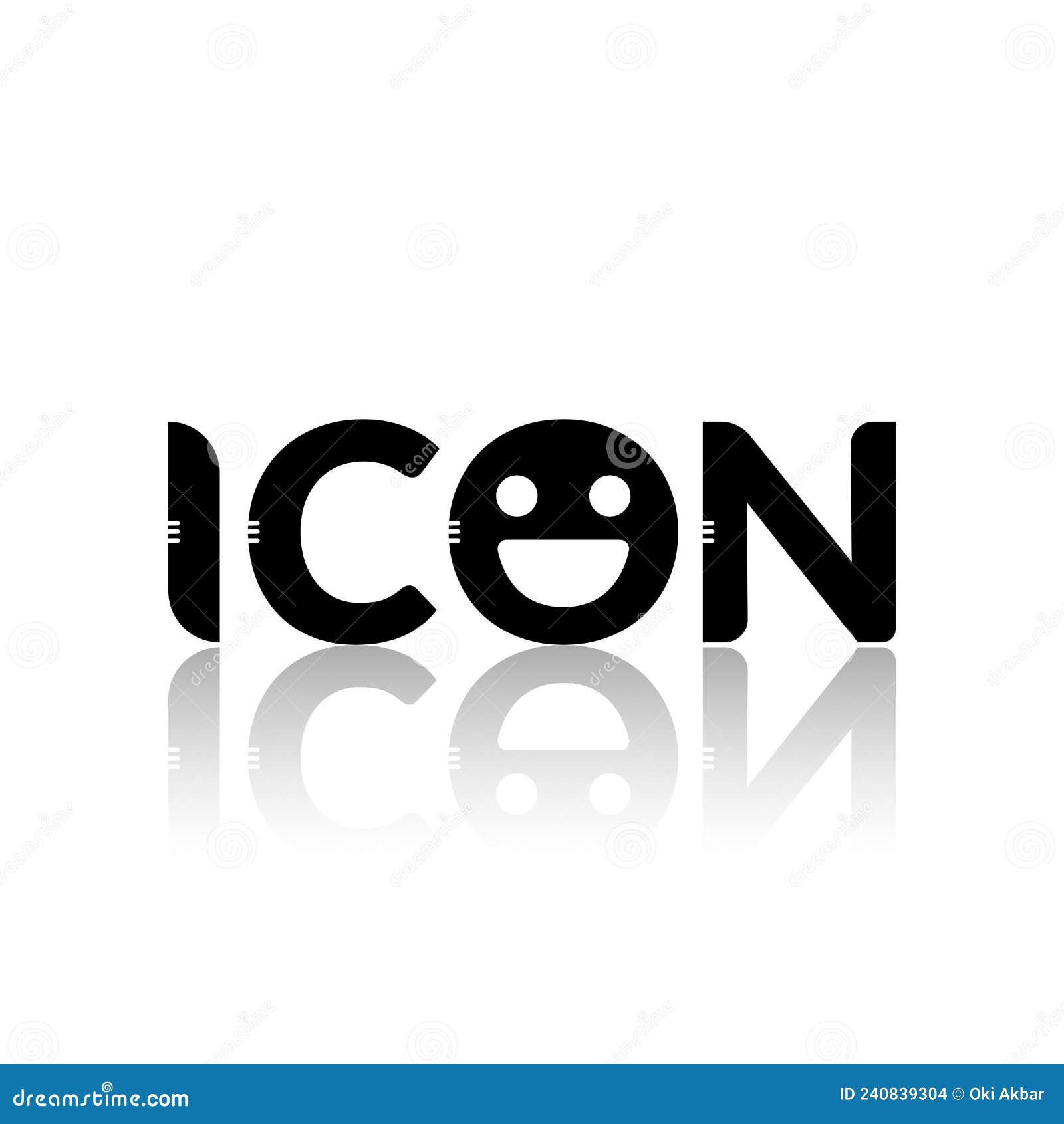 Icon Title Text Illustration Stock Vector - Illustration of creative ...