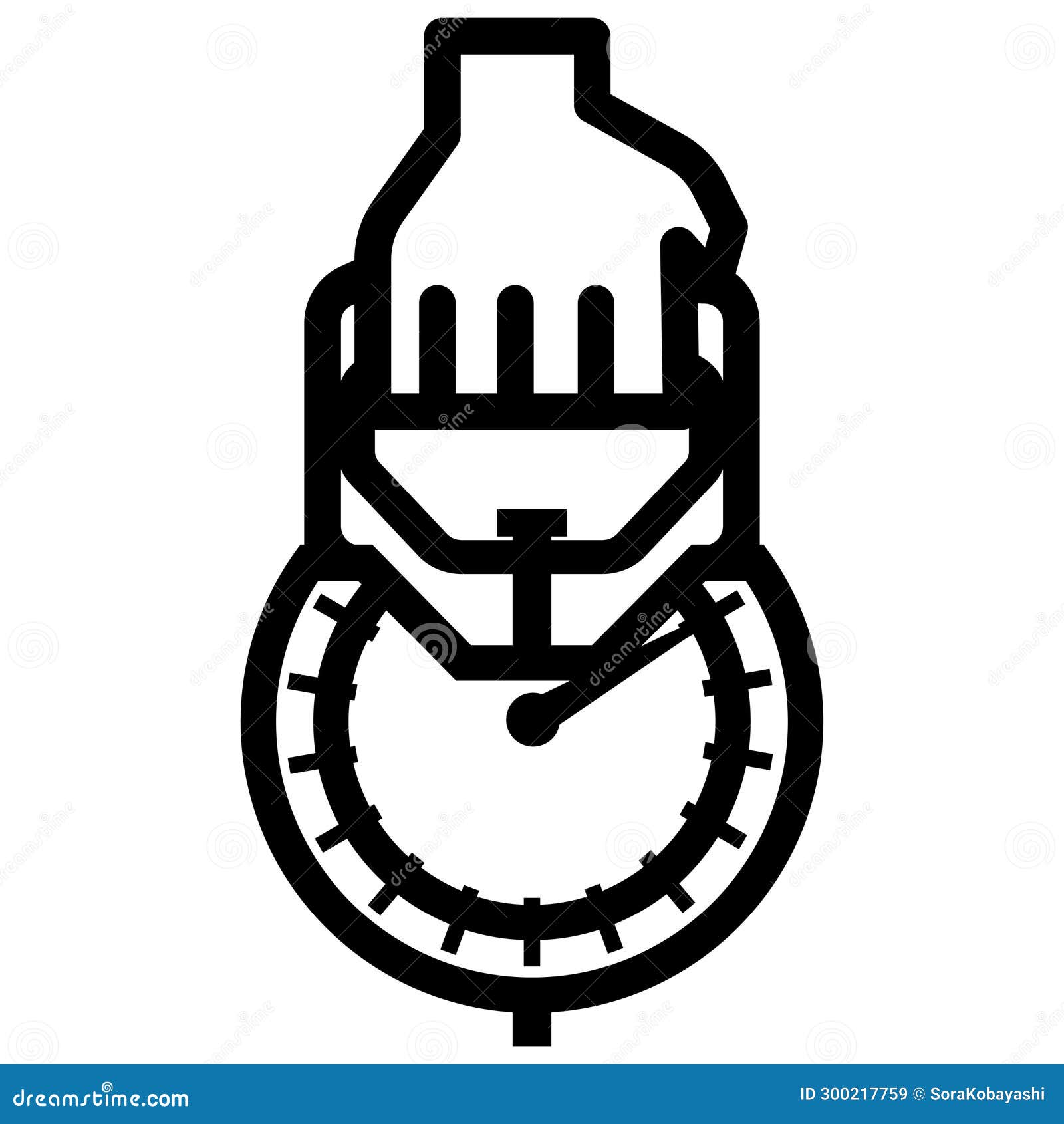 Icon To Measure Grip Strength by Holding an Analog Grip Dynamometer ...