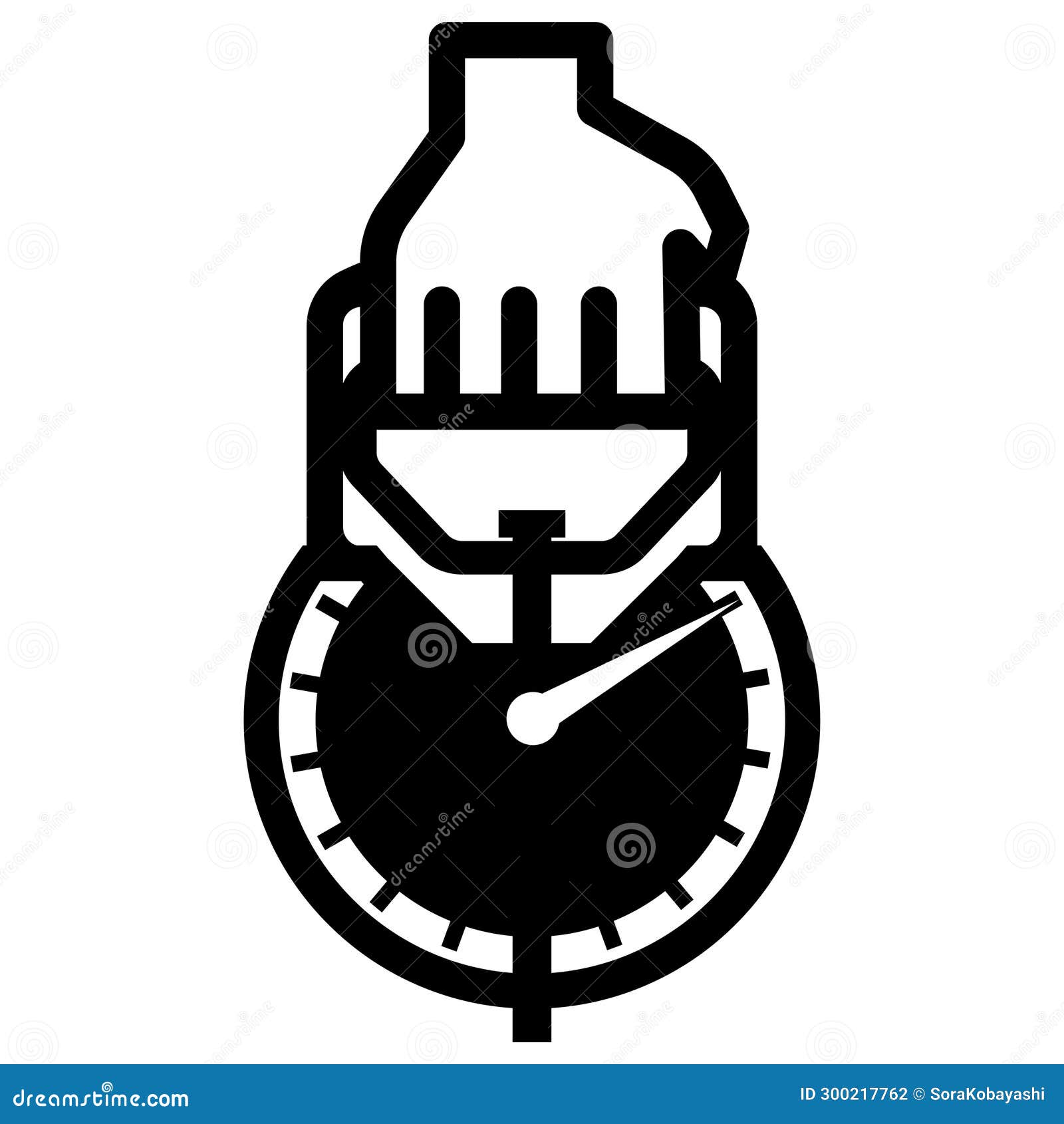 Icon To Measure Grip Strength by Holding an Analog Grip Dynamometer ...
