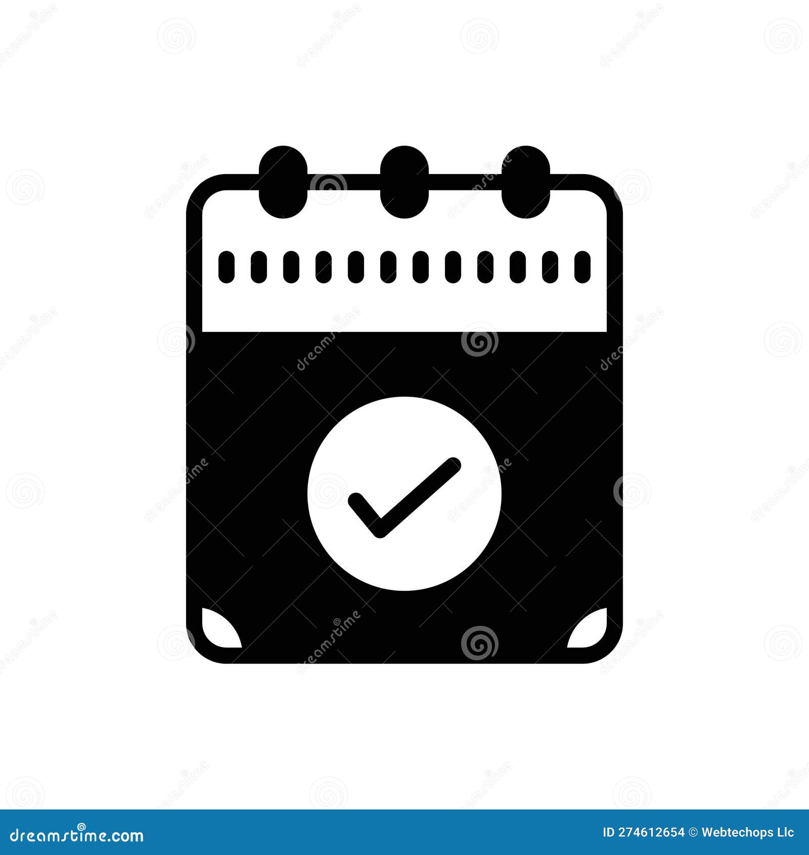 Black Solid Icon for Today, Present Day and Reminder Stock Vector ...