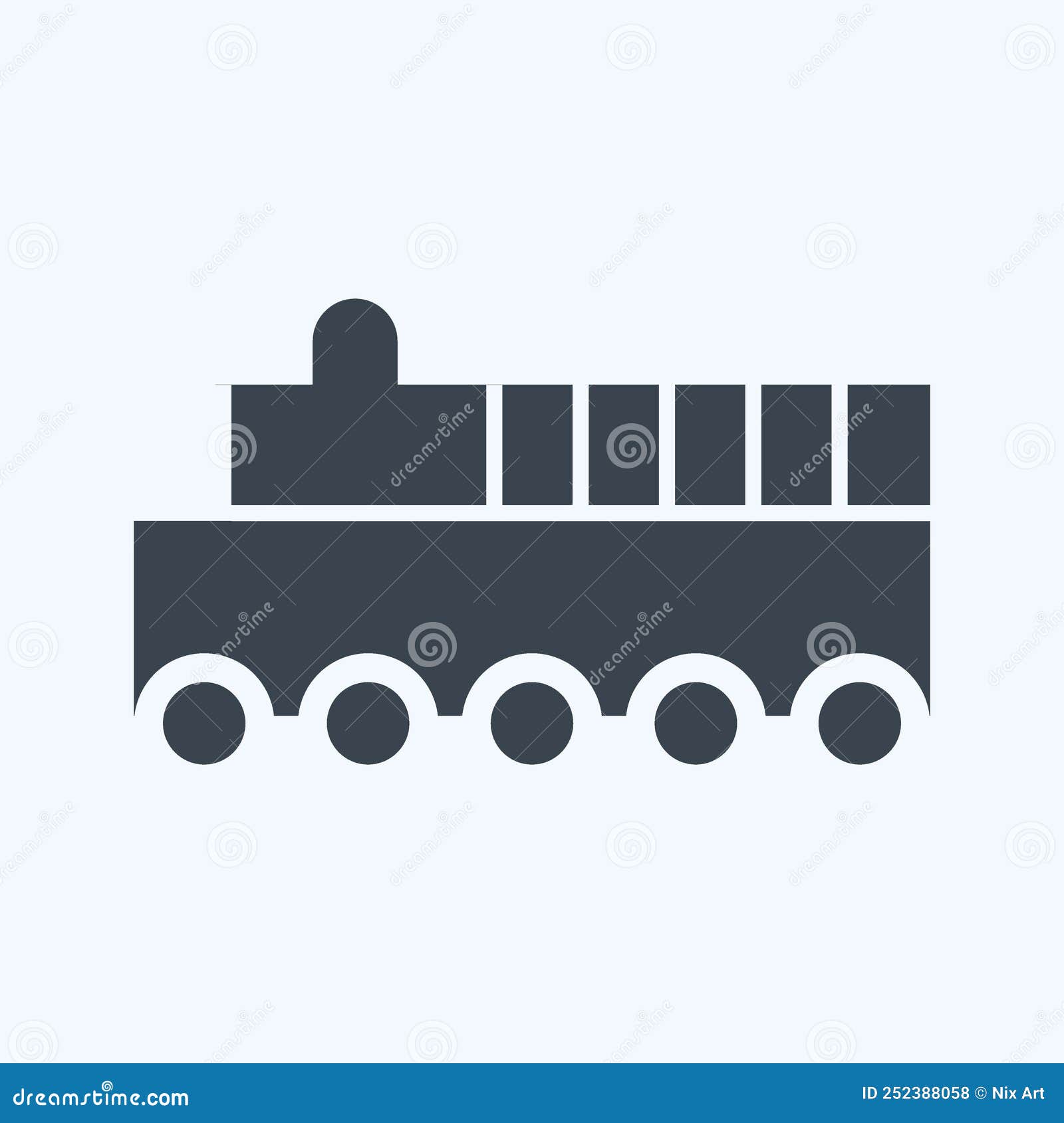 Icon Toy Train. Suitable for Toy Symbol. Glyph Style. Simple Design ...