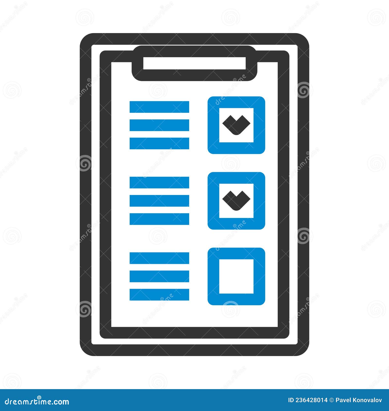 Icon of Training Plan Tablet Stock Vector - Illustration of idea ...