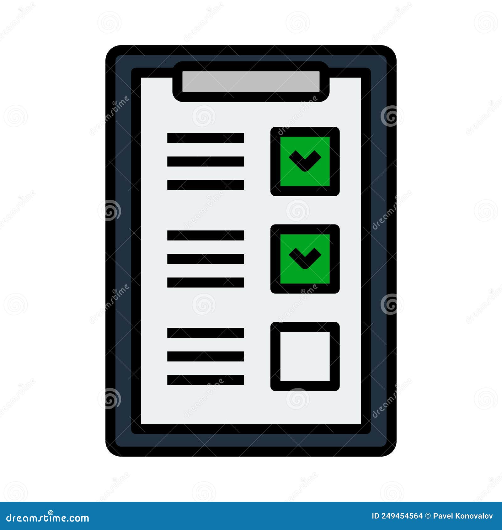 Icon of Training Plan Tablet Stock Vector - Illustration of exam, logo ...