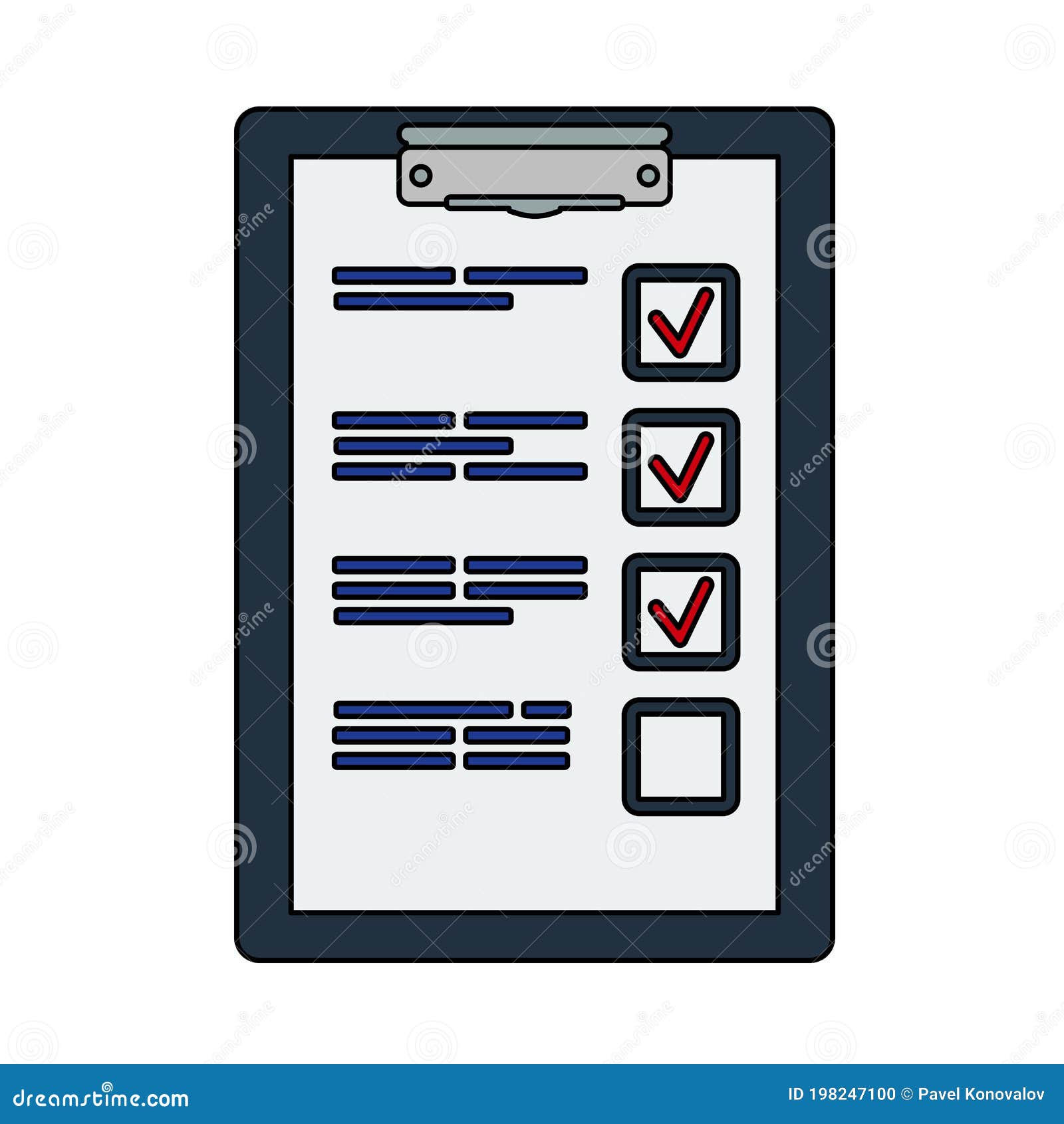 Icon of Training Plan Tablet Stock Vector - Illustration of training ...