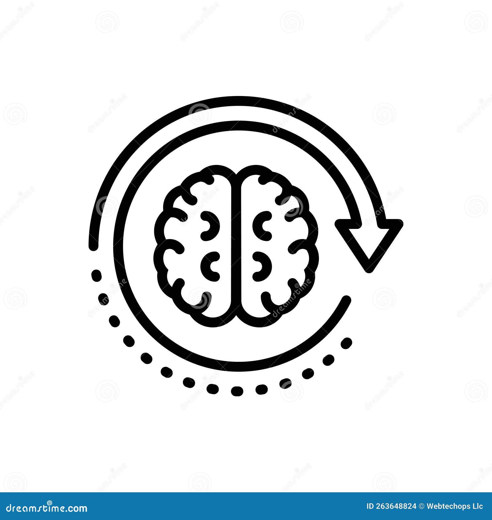 Black Line Icon for Transformation, Change and Variation Stock Vector ...