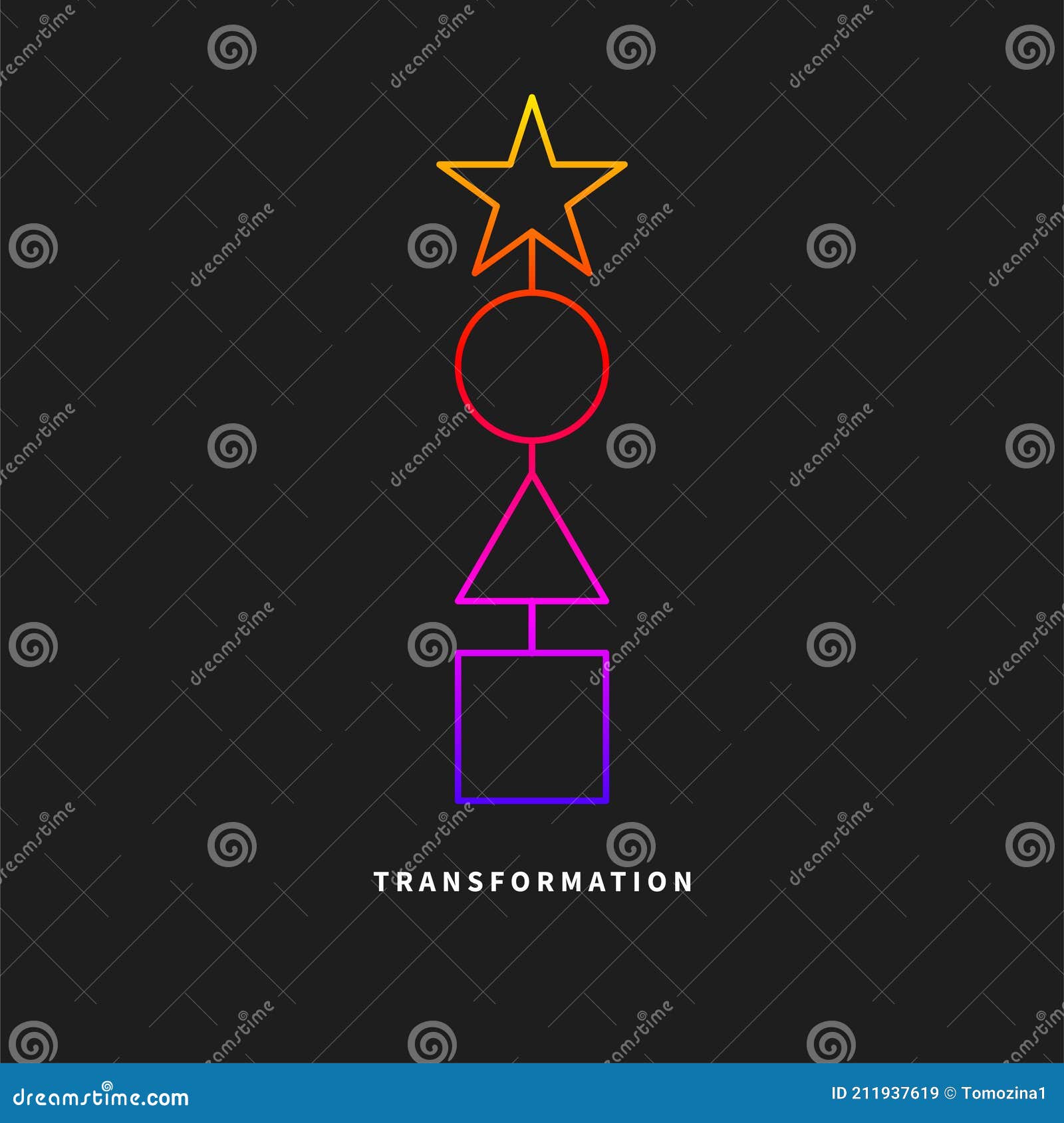 Transformation Transition Road Street Signs Stock Image | CartoonDealer ...