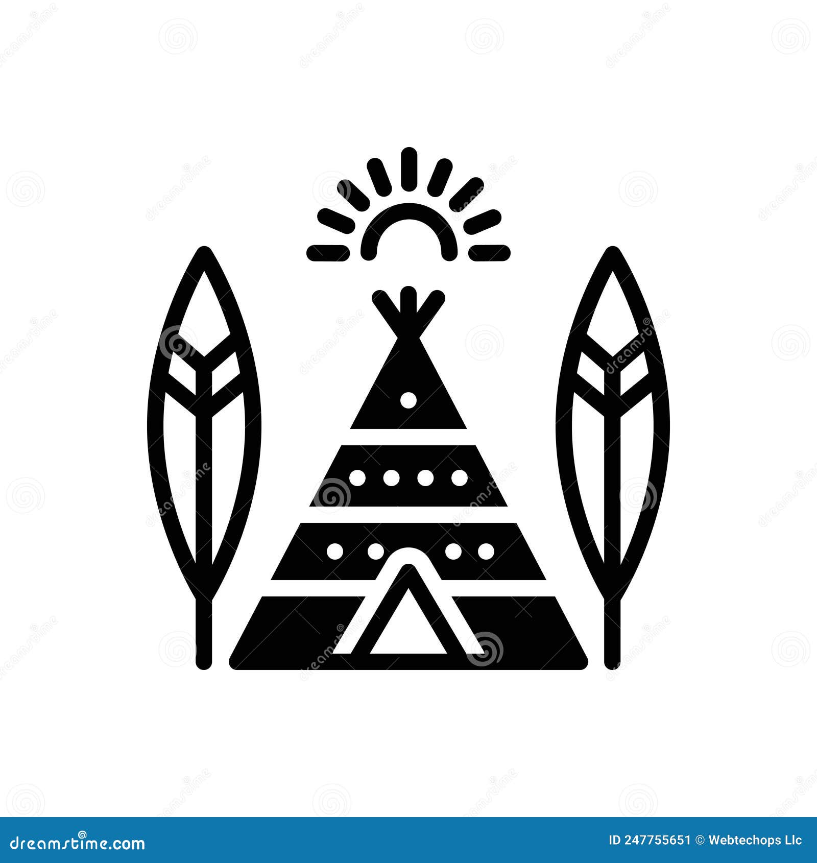 Mix Icon For Tribe, Caste And Tribal Stock Photography | CartoonDealer ...
