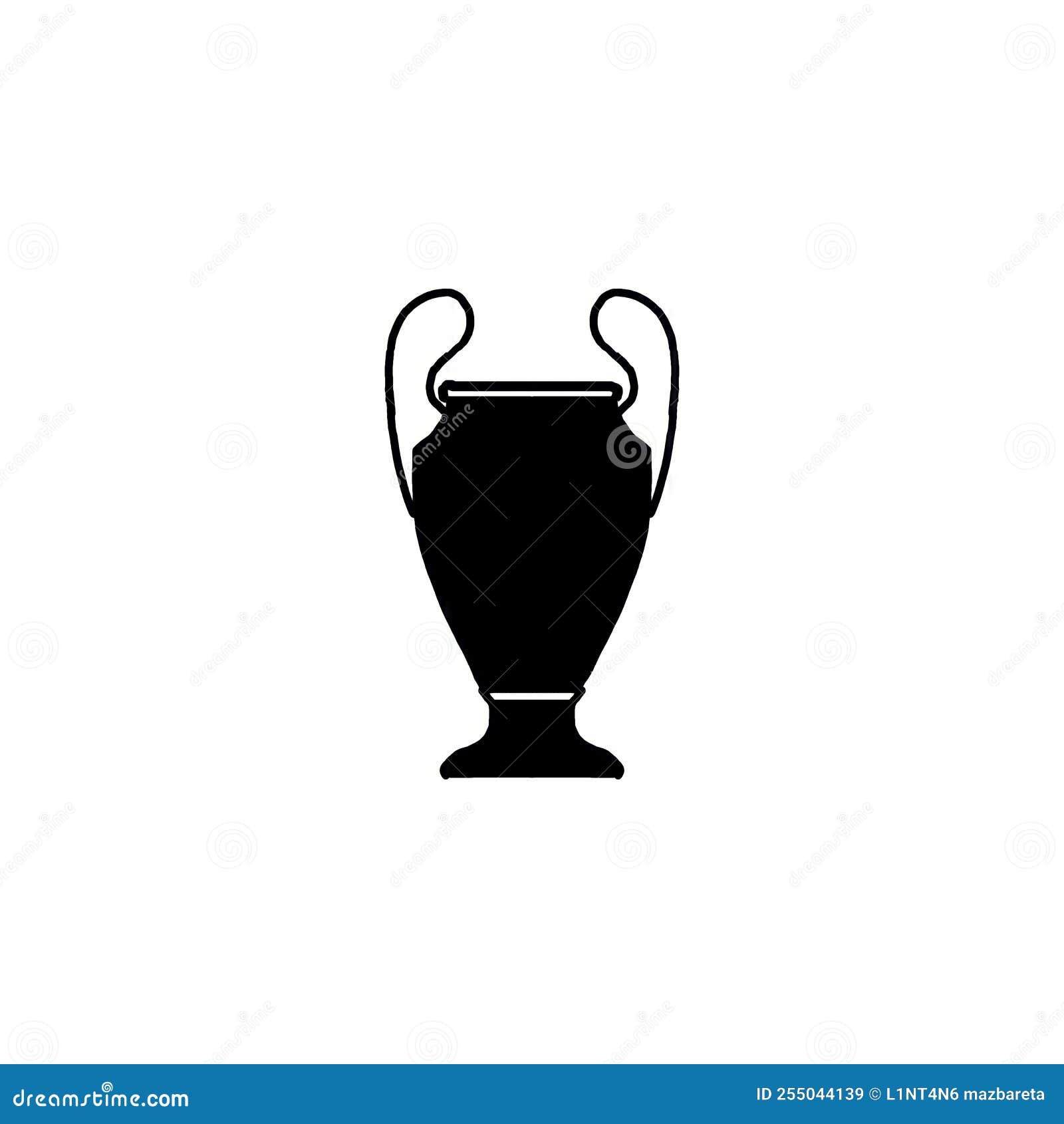 Icon Trofy Champions League Stock Illustration - Illustration of organ ...