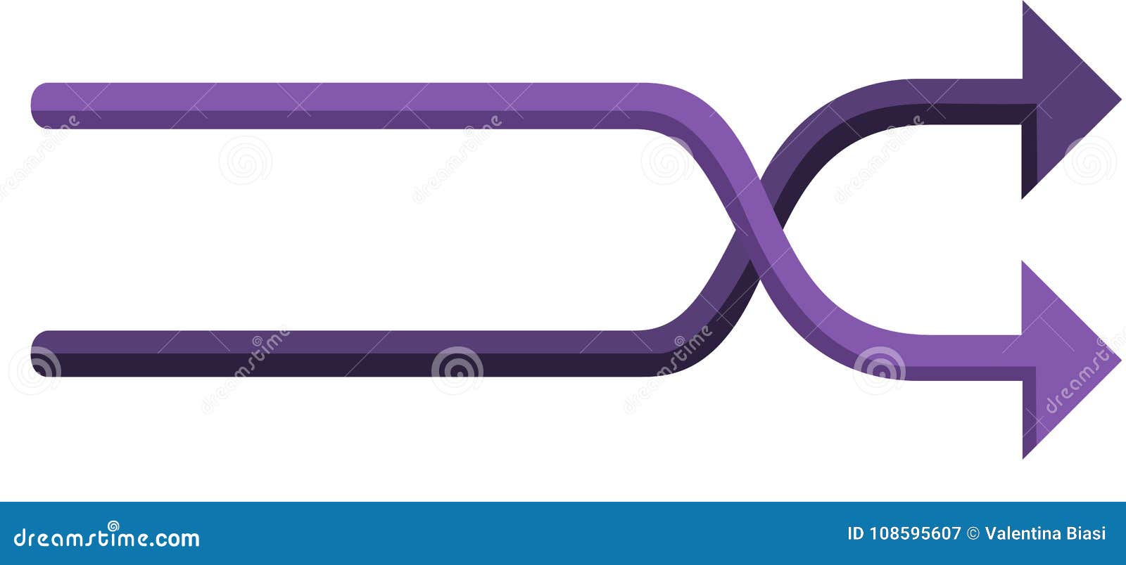 Diverging Arrows Royalty-Free Stock Photography | CartoonDealer.com ...