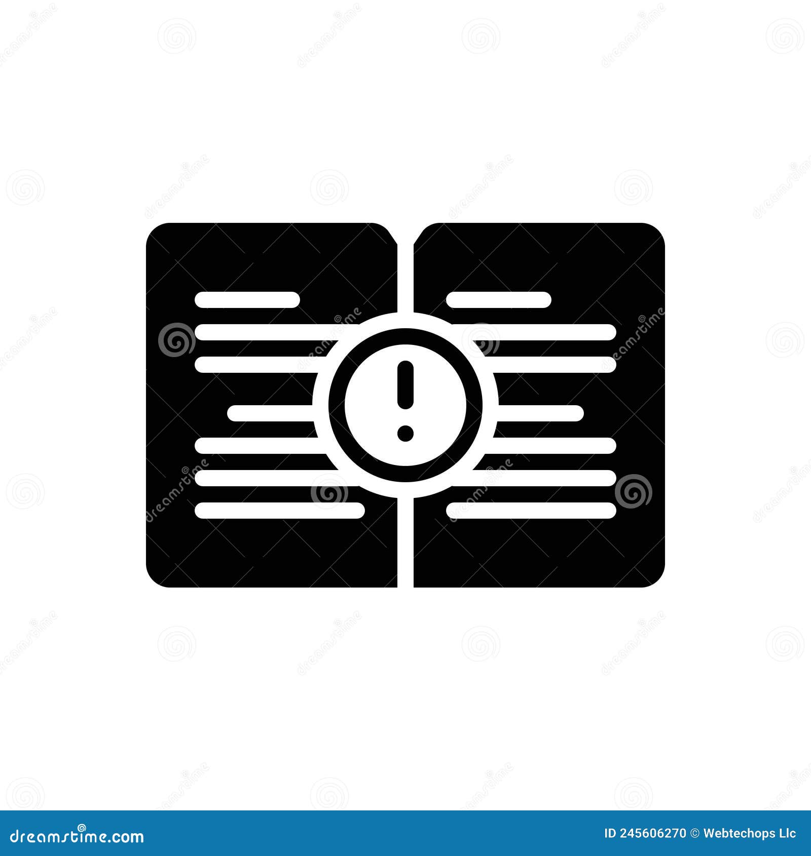 Black Solid Icon for Unable, Not Able and Error Stock Vector ...