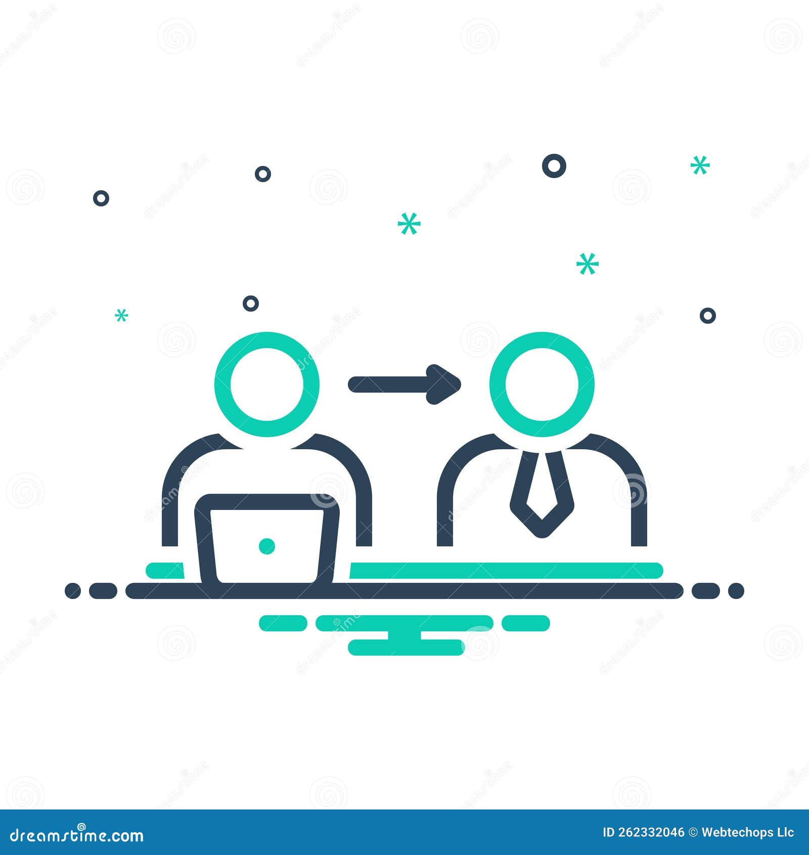 Mix Icon for Under, Subservient and Submissive Stock Vector ...