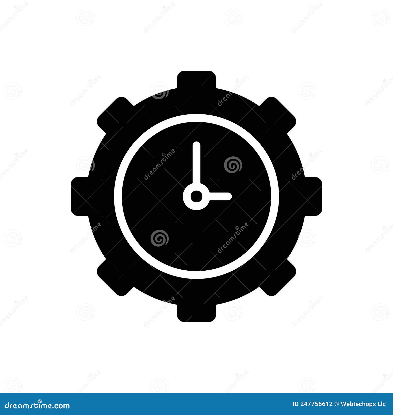Black Solid Icon for Utilization, Use and Activity Stock Vector ...