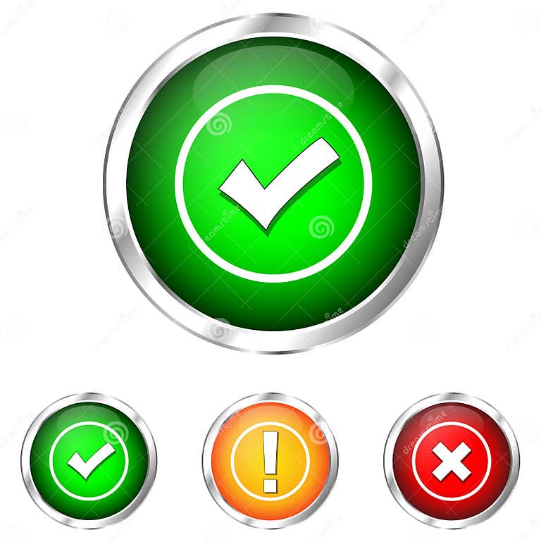 Icon validation stock vector. Illustration of button - 32265526