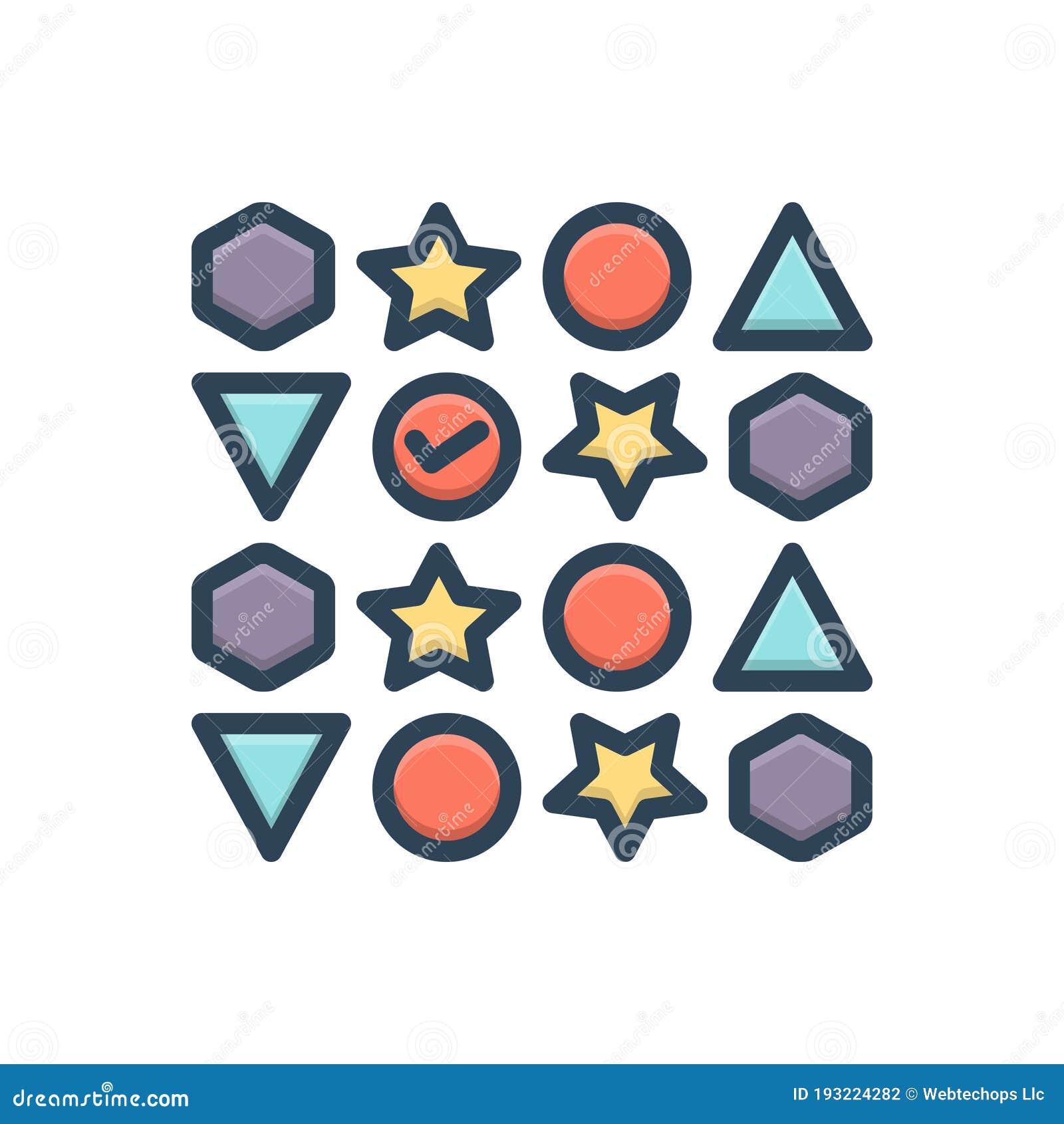 Color Illustration Icon for Variety, Diversity and Diversification ...