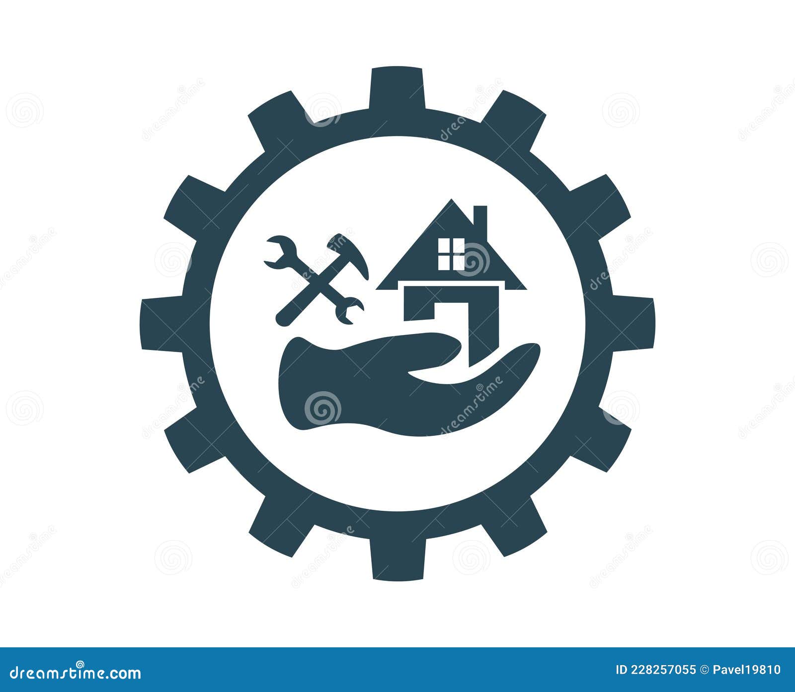 The Icon is a Vector Illustration for the Repair, Installation ...