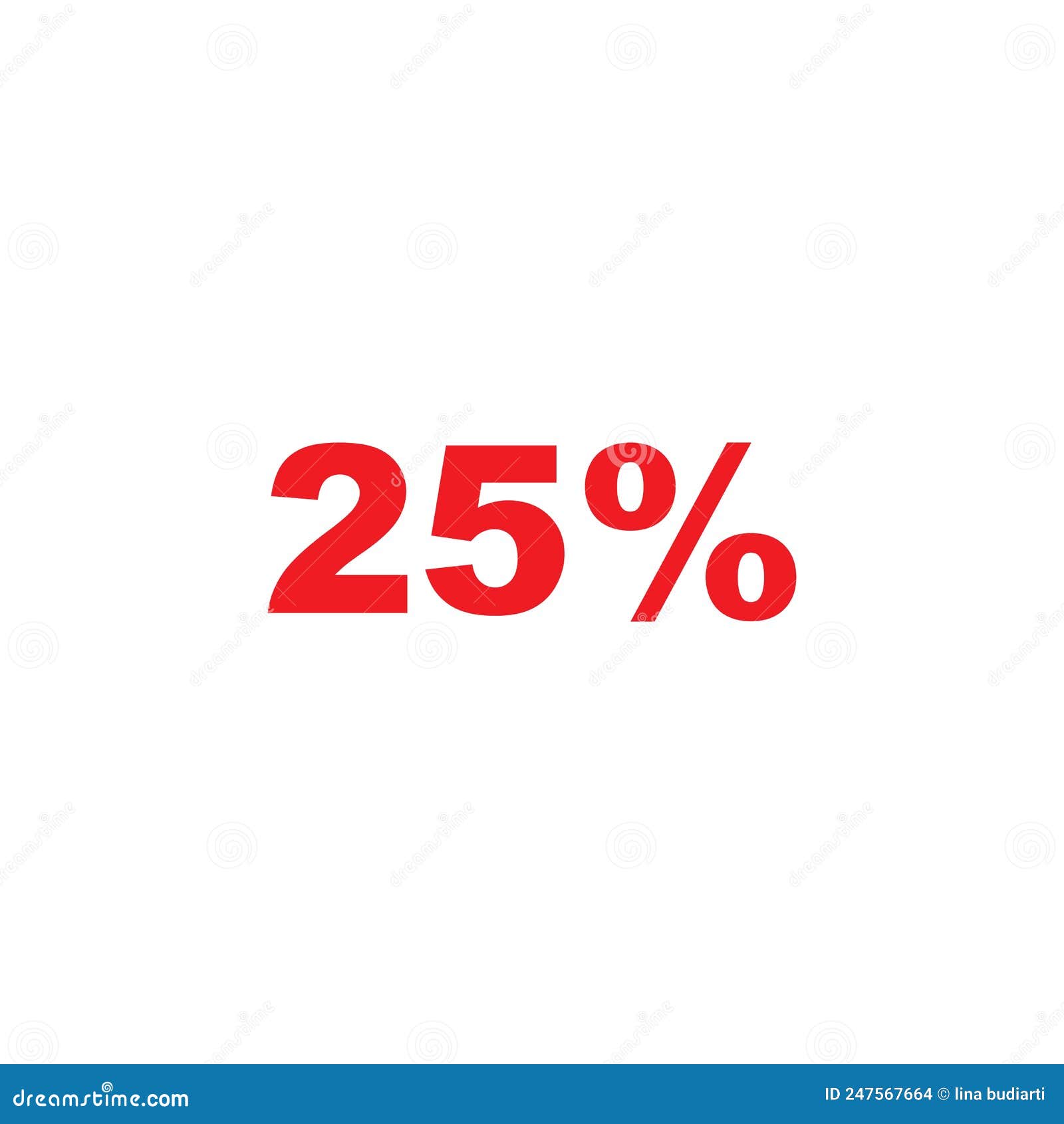 Icon 25 stock vector. Illustration of luxury, percent - 247567664