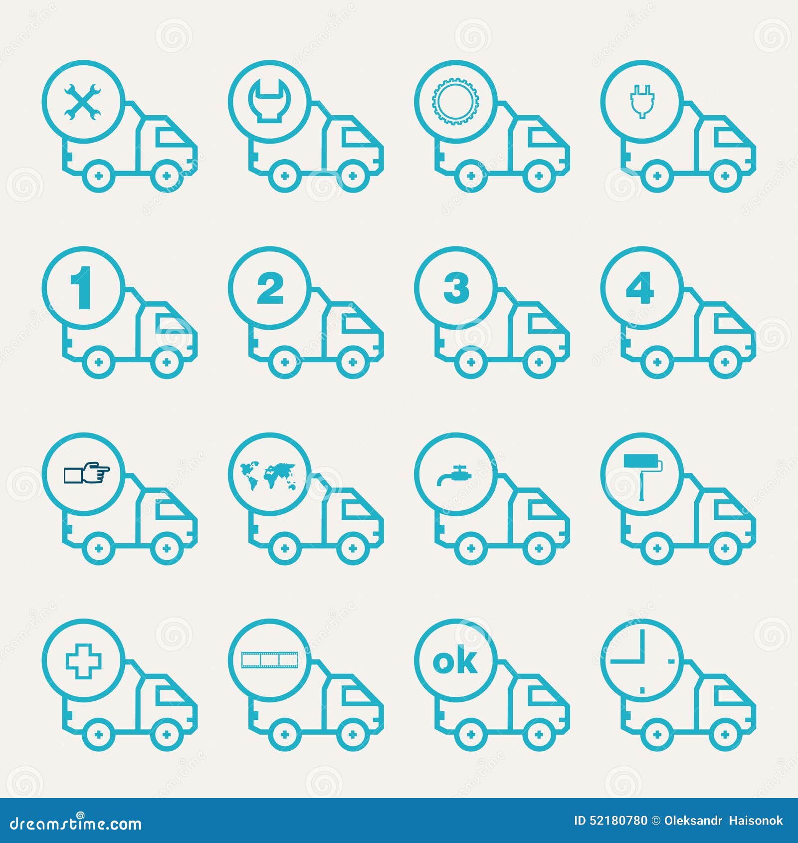 Icon for Vehicle Delivery Services and Goods Stock Vector ...