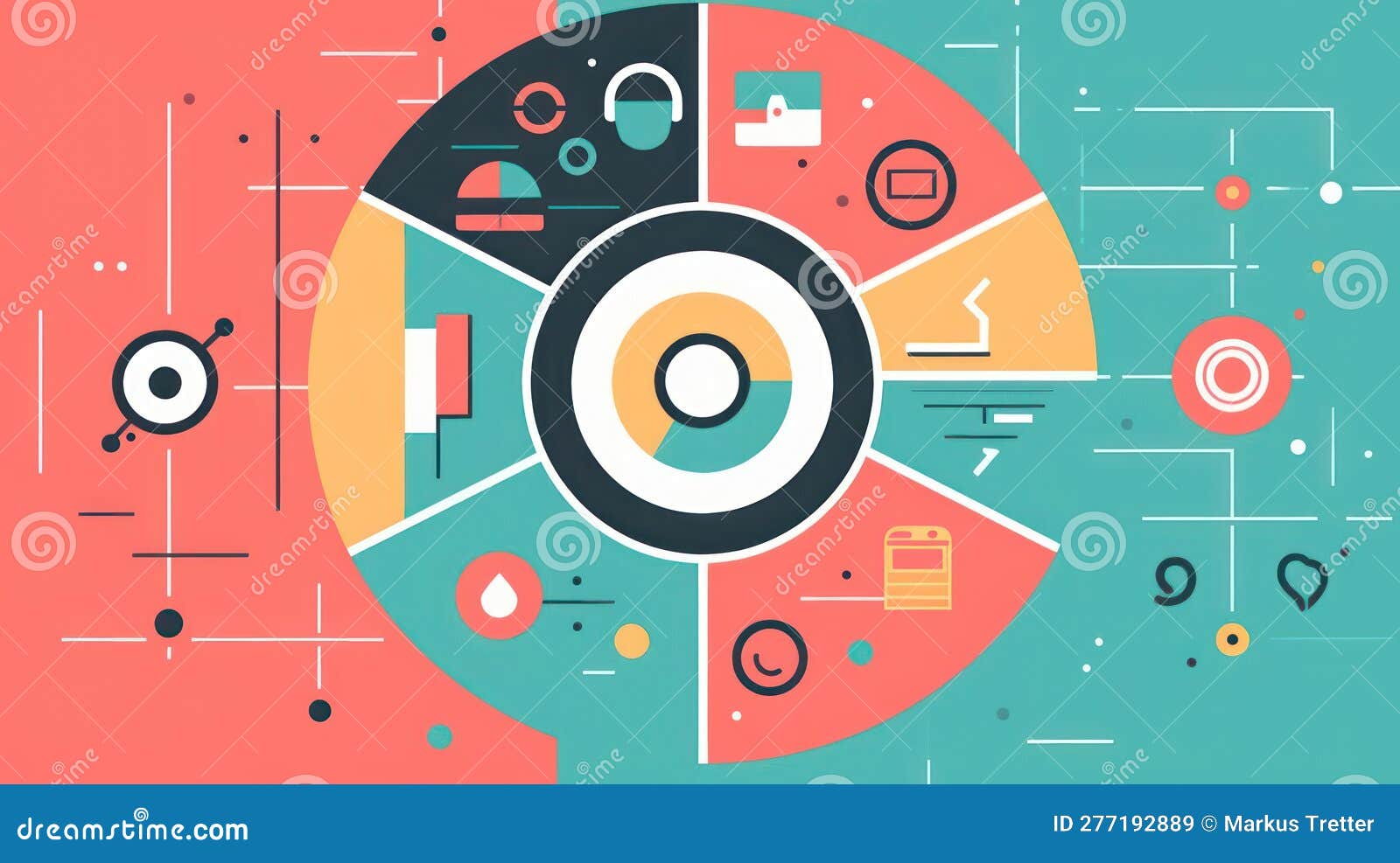A Social Media Analytics Icon Representing the Analysis of Social Media ...