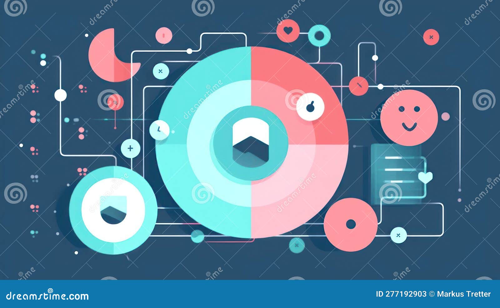 A Social Media Analytics Icon Representing the Analysis of Social Media ...
