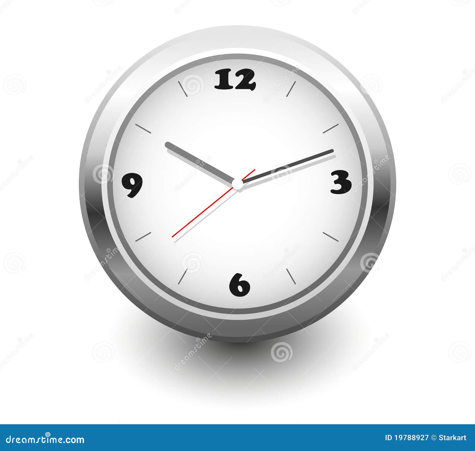 Icon wall clock stock vector. Illustration of nomura - 19788927