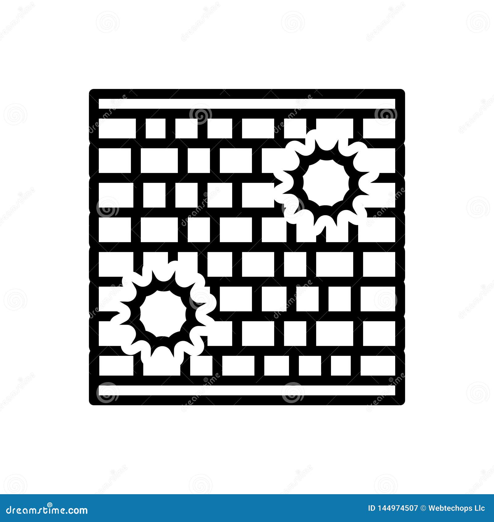 Enclosure Logo Sign Vector Outline | CartoonDealer.com #326037649