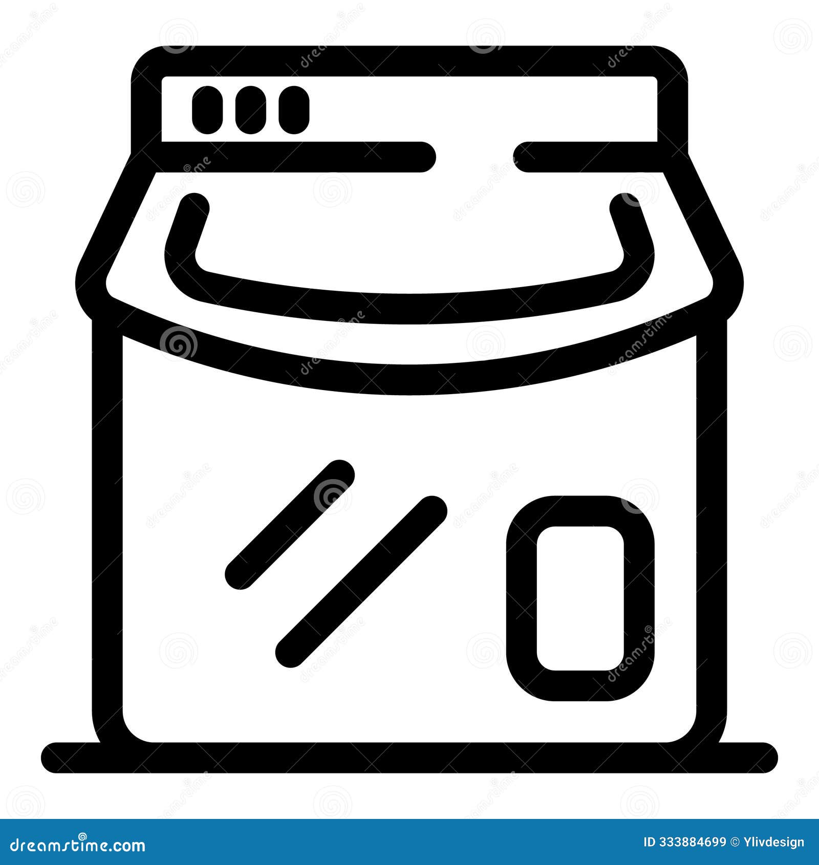 This Icon of a Washing Machine Represents Modern Cleaning Technology ...