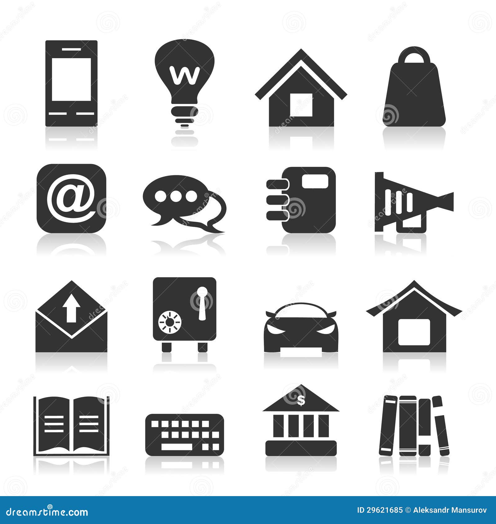 Icon for web3 stock vector. Illustration of collection - 29621685