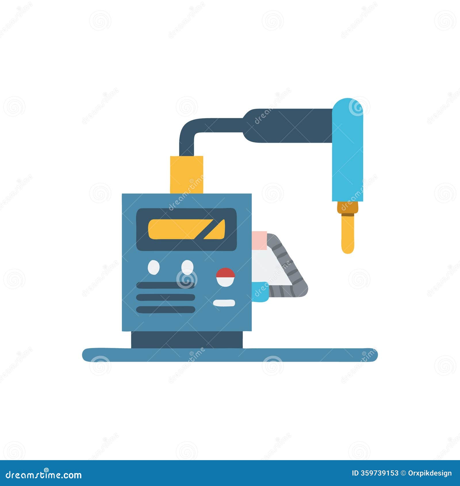 Icon of Welding Machine for Quality Work Stock Illustration ...