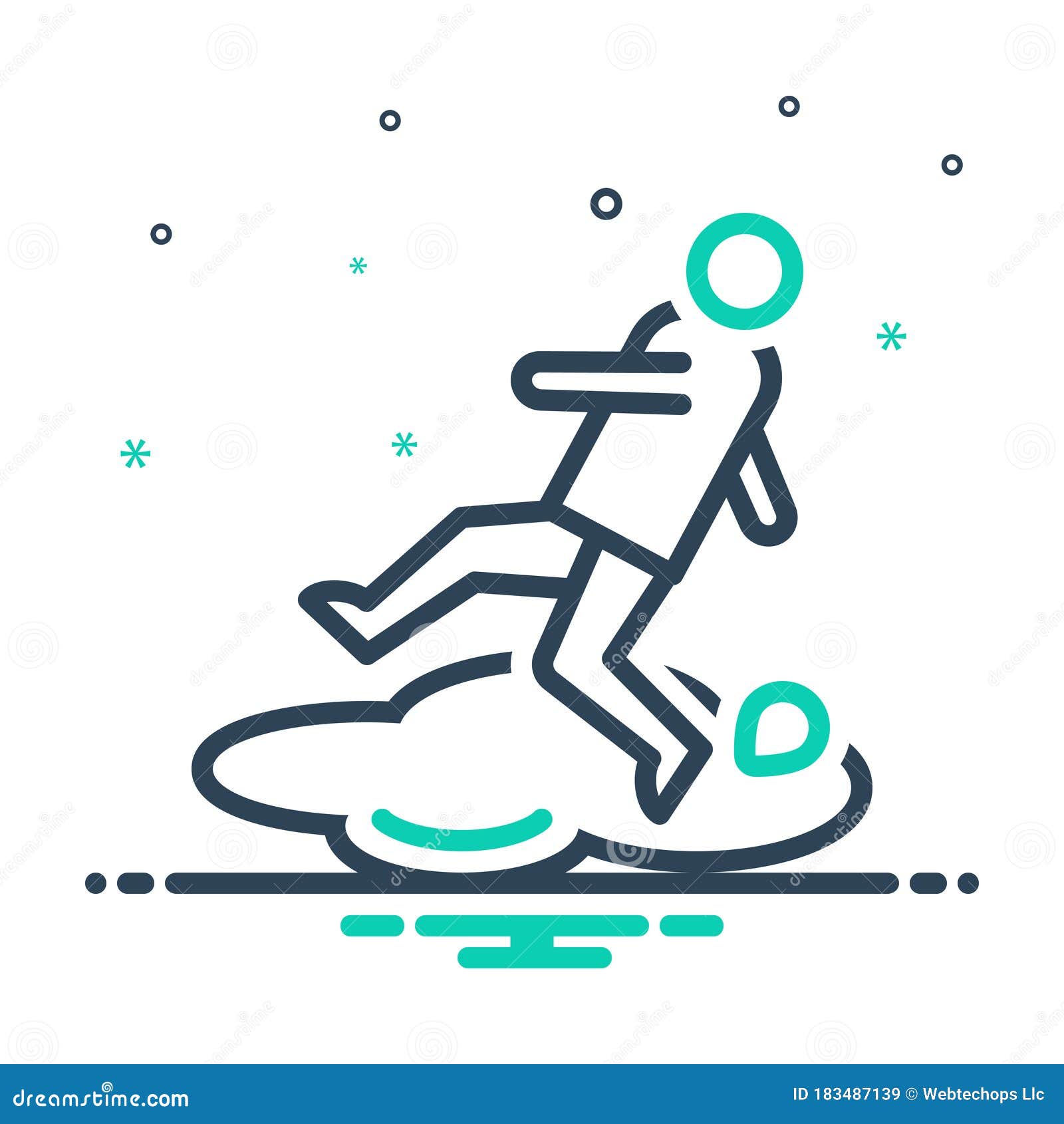 Mix Icon for Wet, Moisten and Humid Stock Vector - Illustration of ...