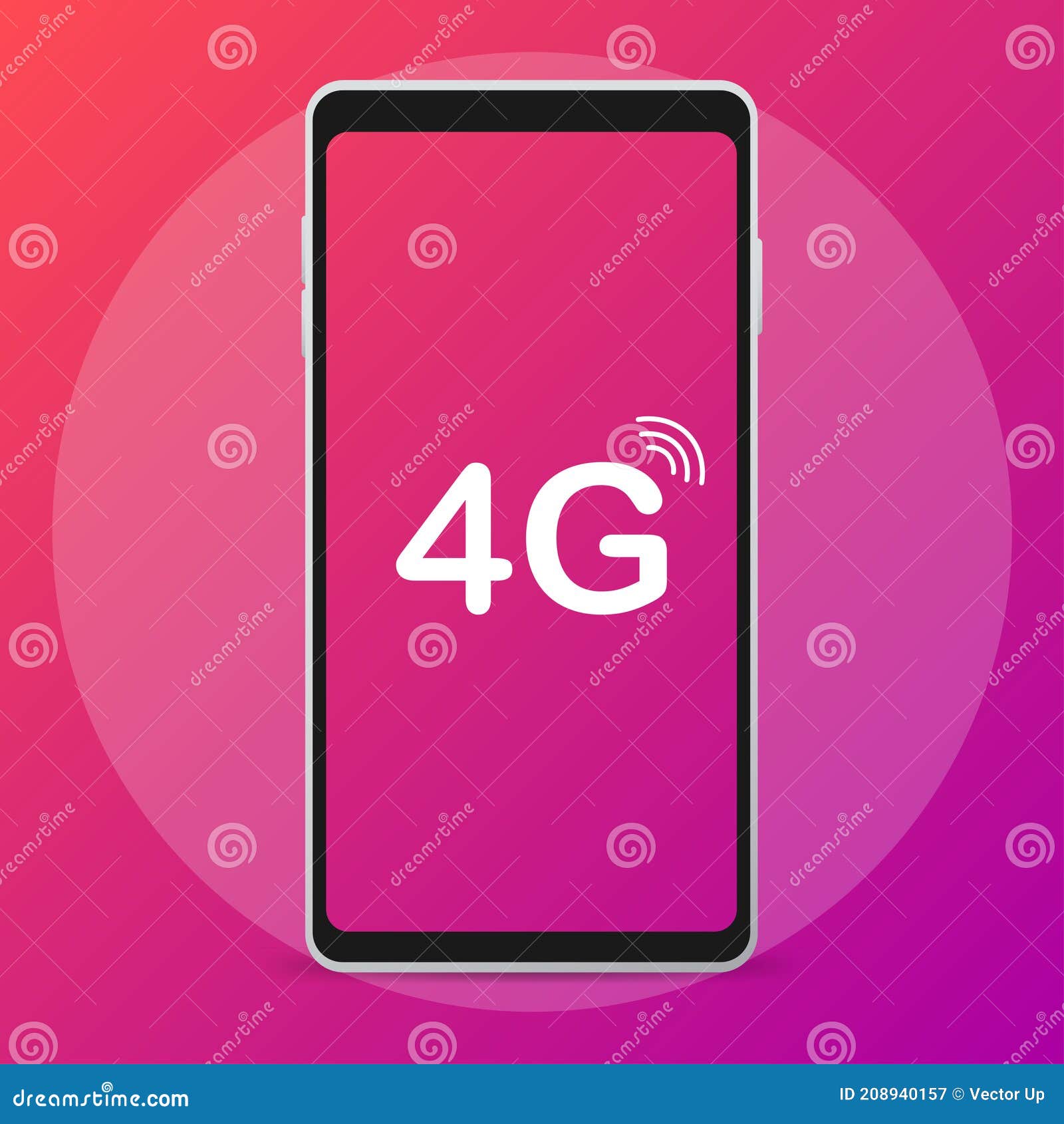 Icon of Wi-fi Technology 4G . Vector Illustration. Stock Vector ...