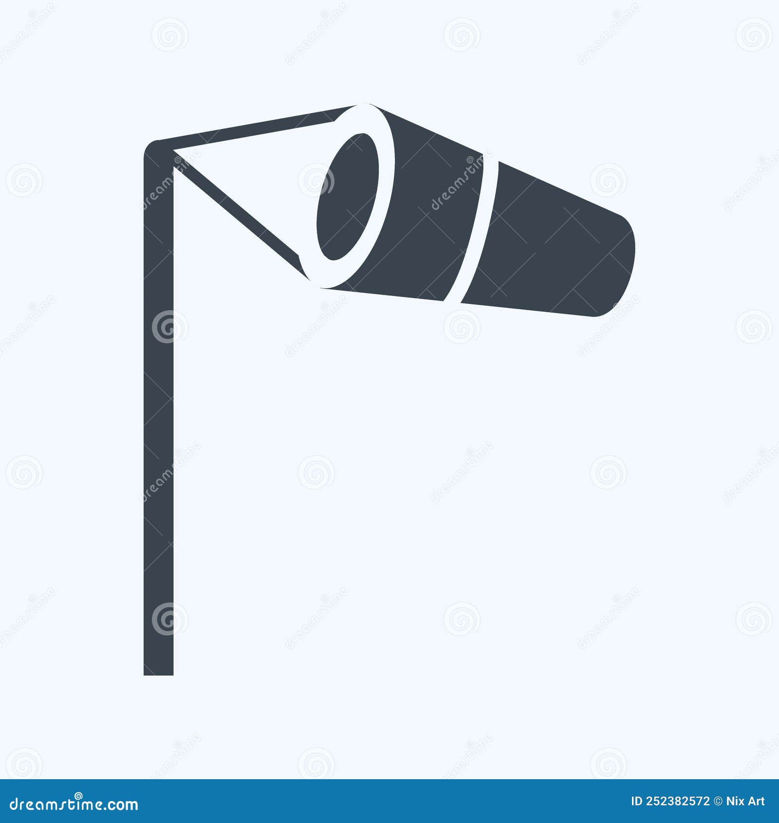 Icon Wind Indicator. Suitable for Disasters Symbol. Glyph Style. Simple ...