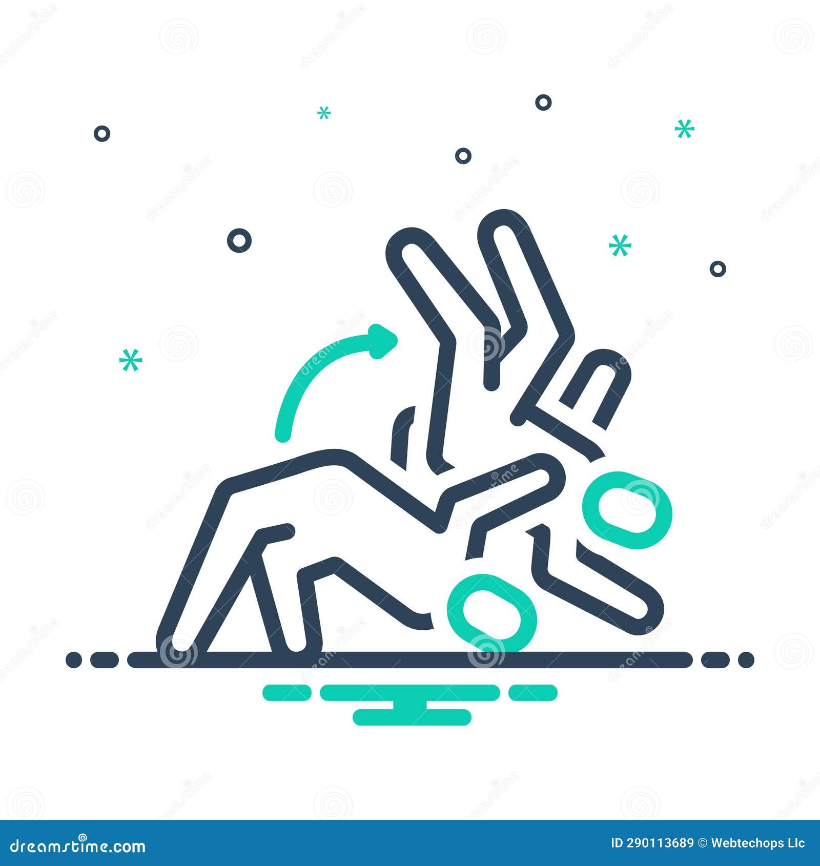 Mix Icon for Wrestling, Fighting and Sport Stock Vector - Illustration ...