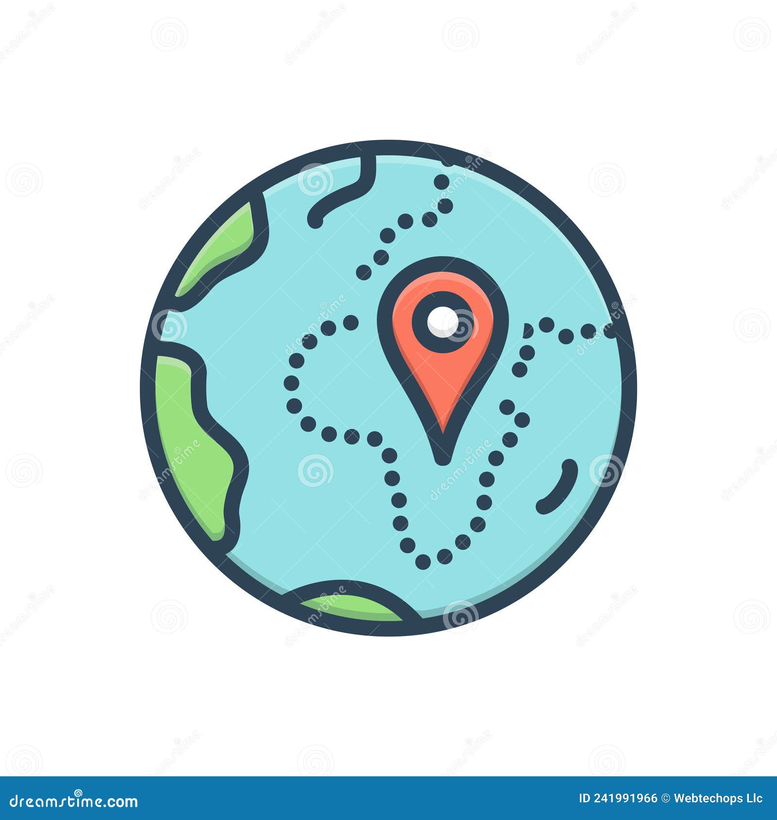 Locality Area Map Sketch. City And Village. Map For Board Game. Hand ...