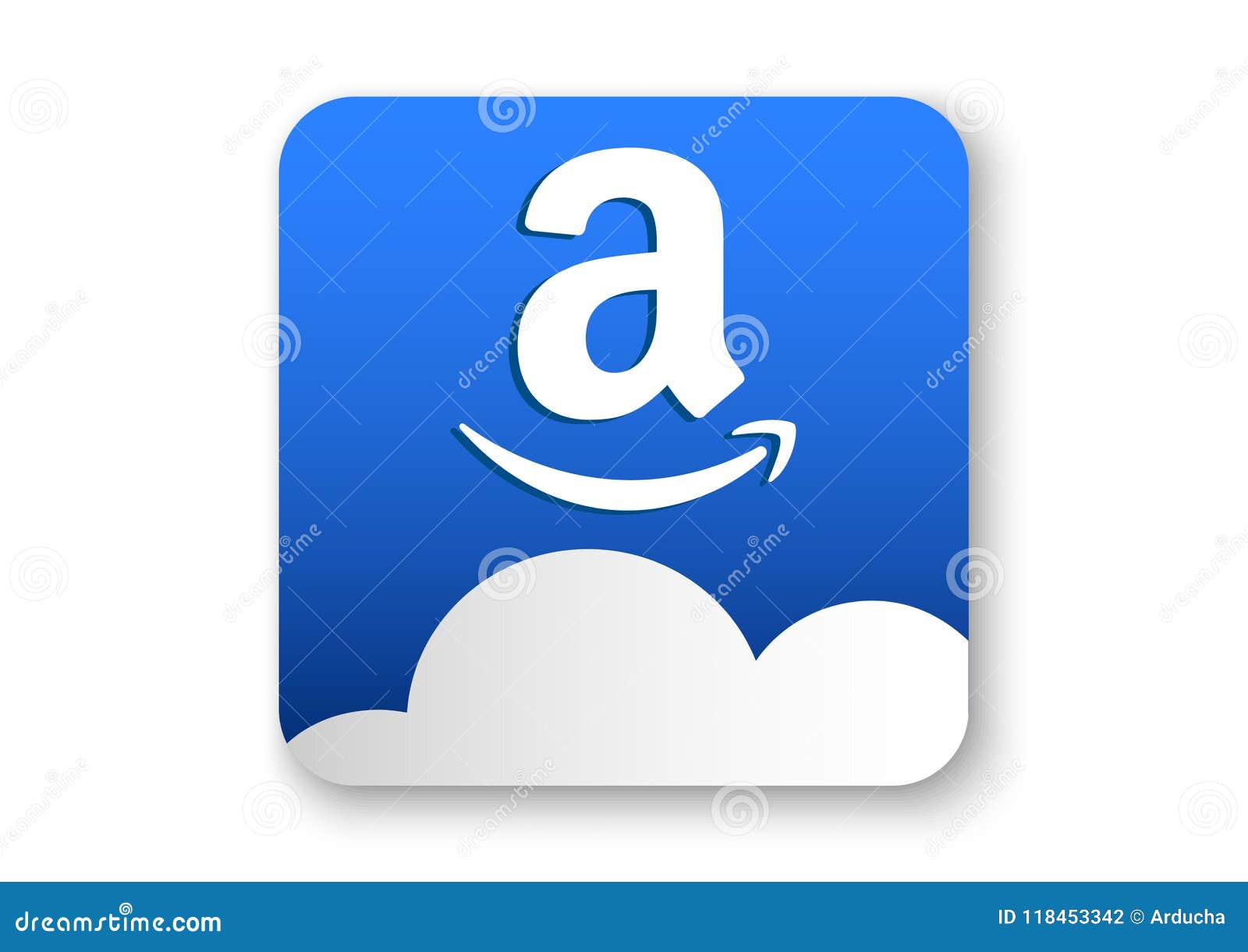 Icona Del Apk Dell'azionamento Di Amazon Fotografia Editoriale ...