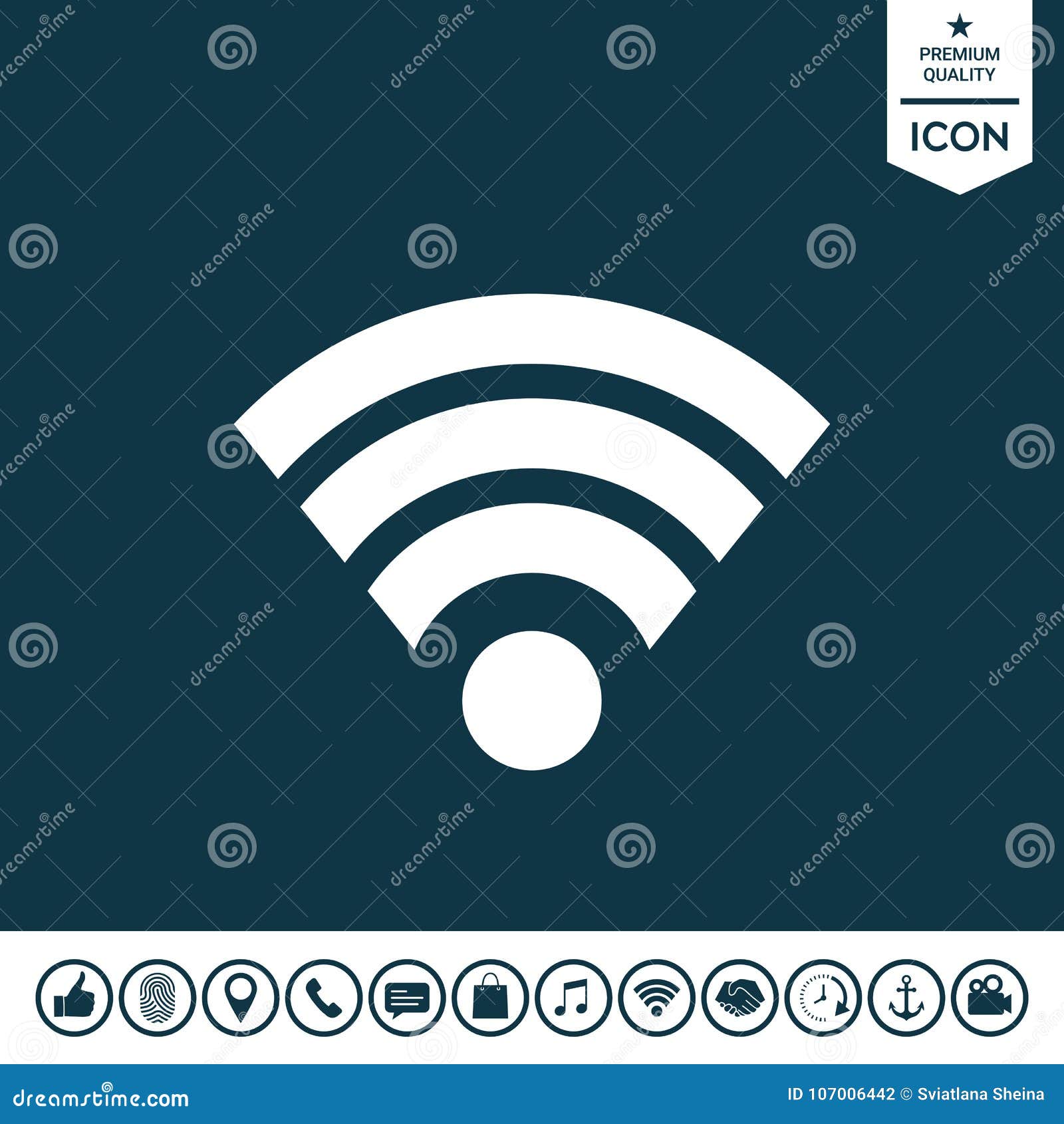 Icona Del Collegamento a Internet Illustrazione Vettoriale ...