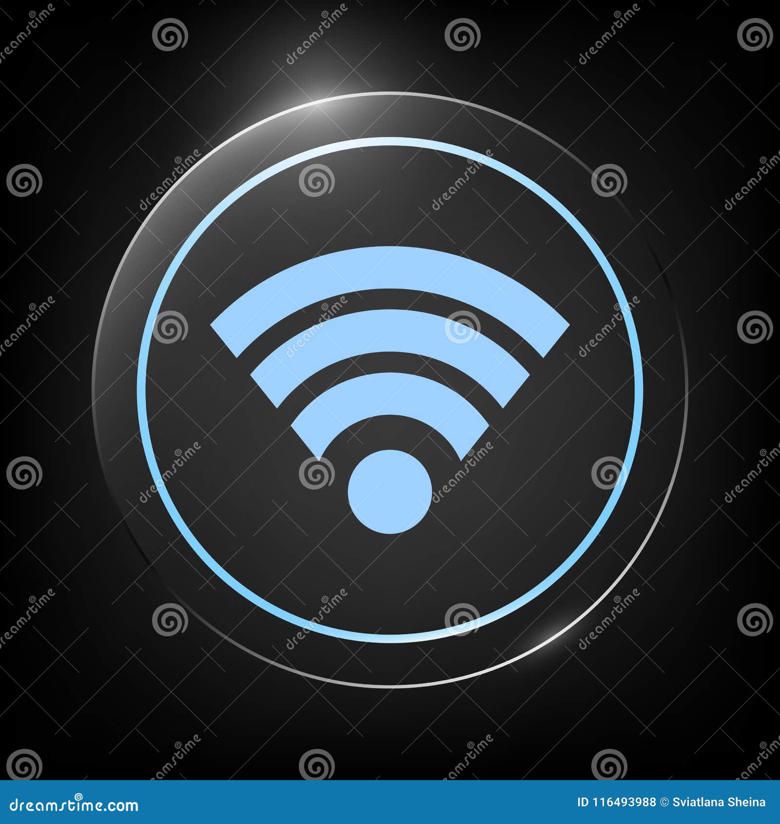 Icona Del Collegamento a Internet Illustrazione Vettoriale ...