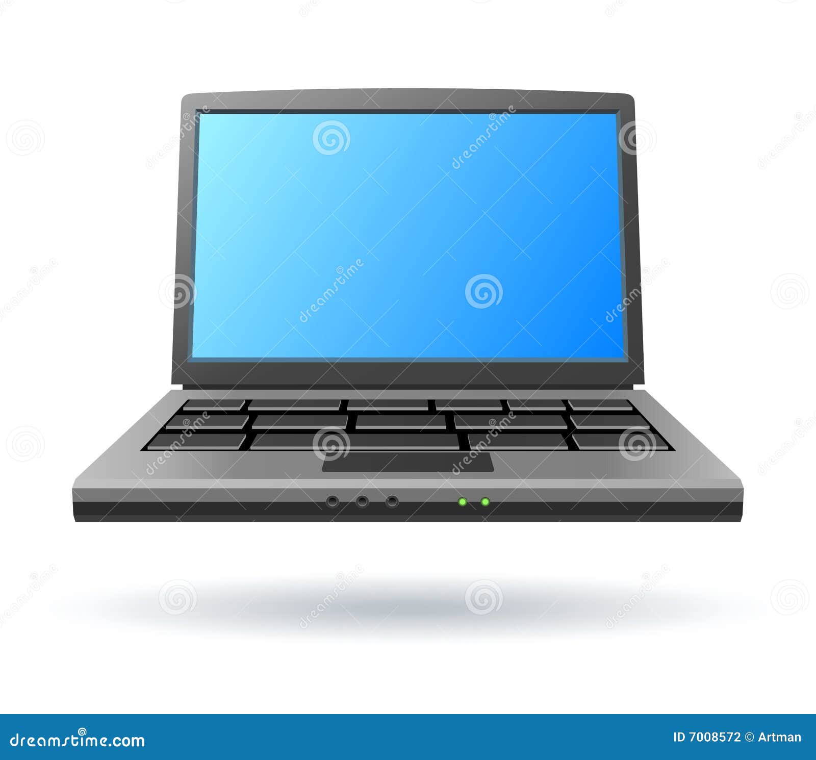 Icona Del Computer Portatile Illustrazione Vettoriale - Illustrazione ...