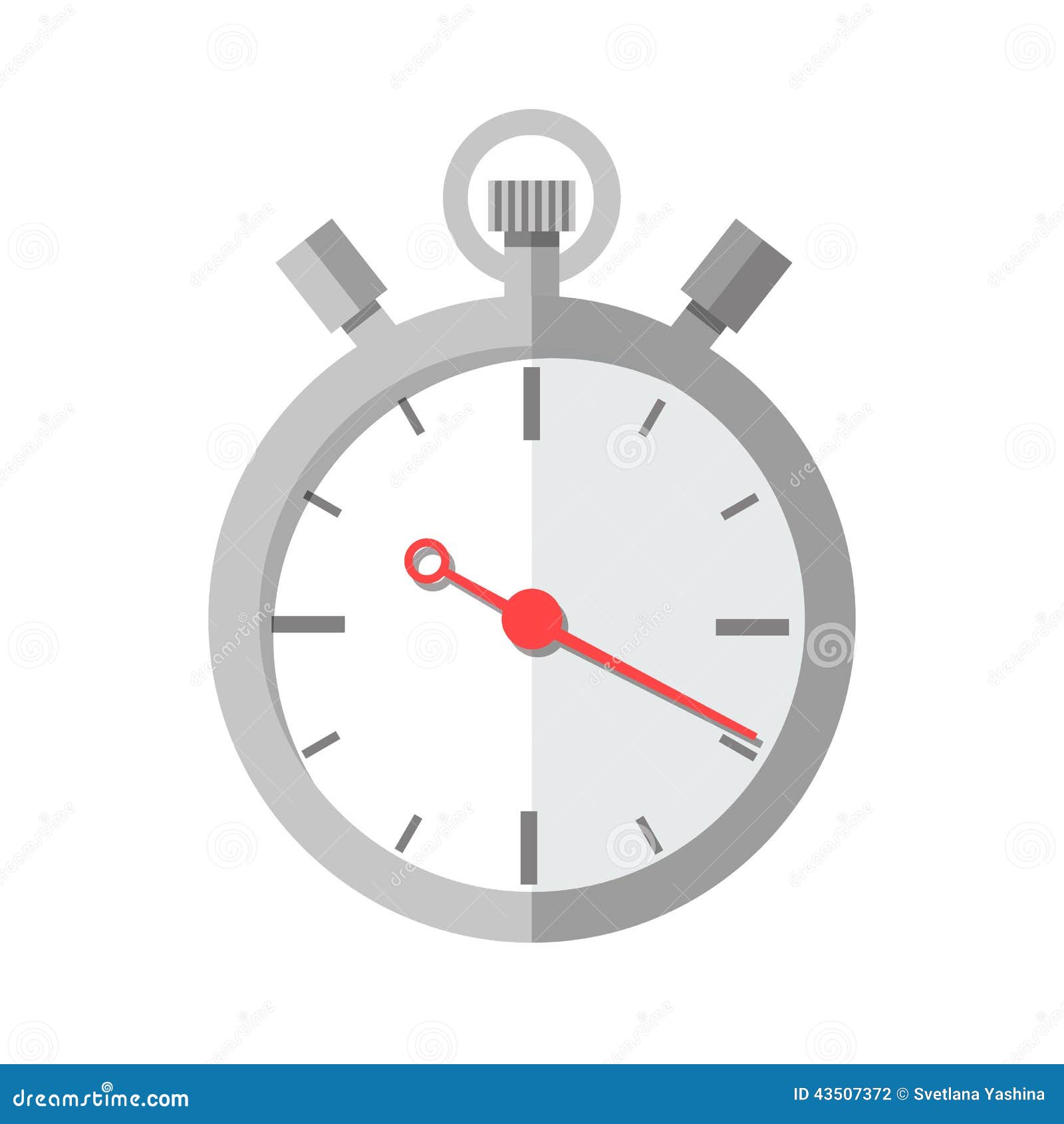 Icona del cronometro illustrazione vettoriale. Illustrazione di inizio ...