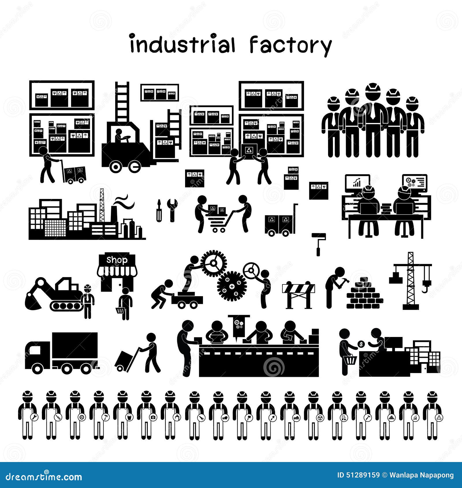 Icona Del Distributore Commerciale E Del Produttore Illustrazione ...