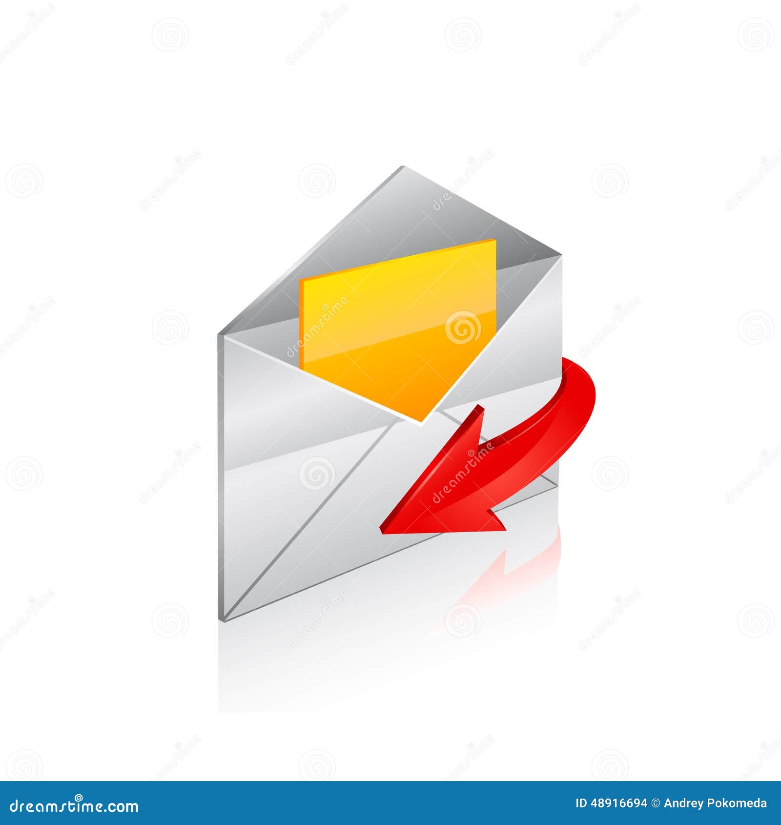 Icona del email illustrazione vettoriale. Illustrazione di informazione ...