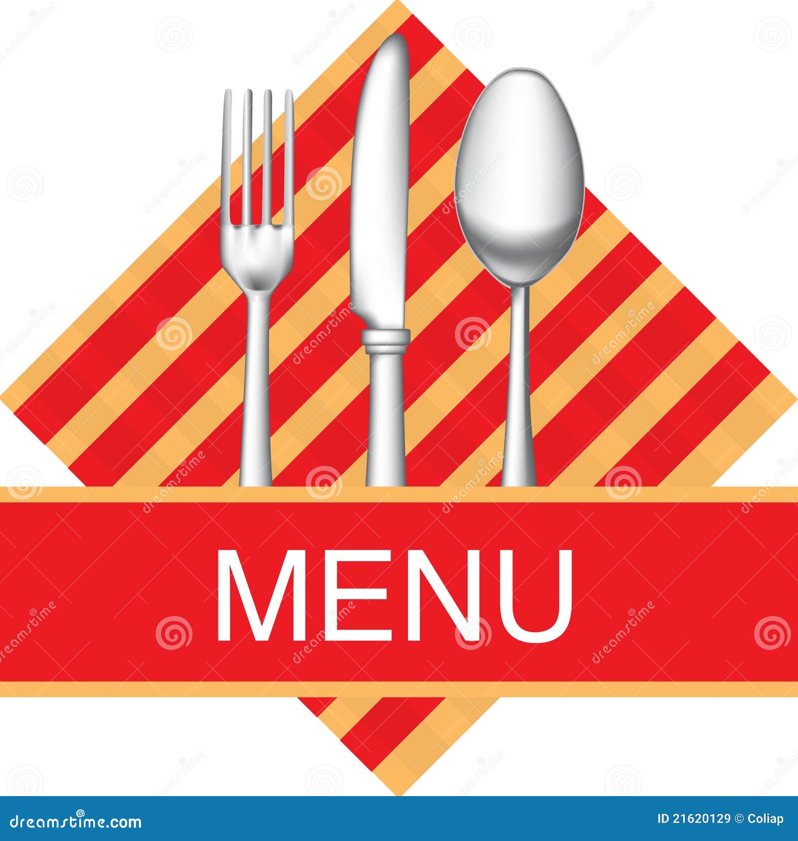 Icona Del Menu Del Ristorante Illustrazione Vettoriale - Illustrazione ...