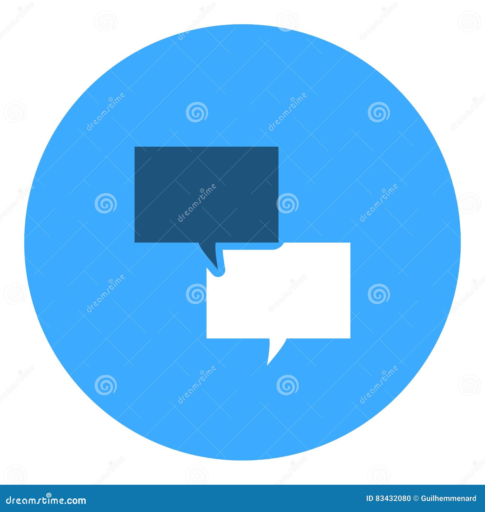 Icona Del Messaggio Di Testo Illustrazione di Stock - Illustrazione di ...