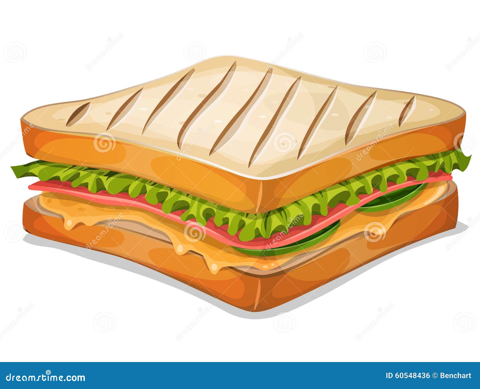 Icona Del Panino Del Francese Illustrazione Vettoriale - Illustrazione ...