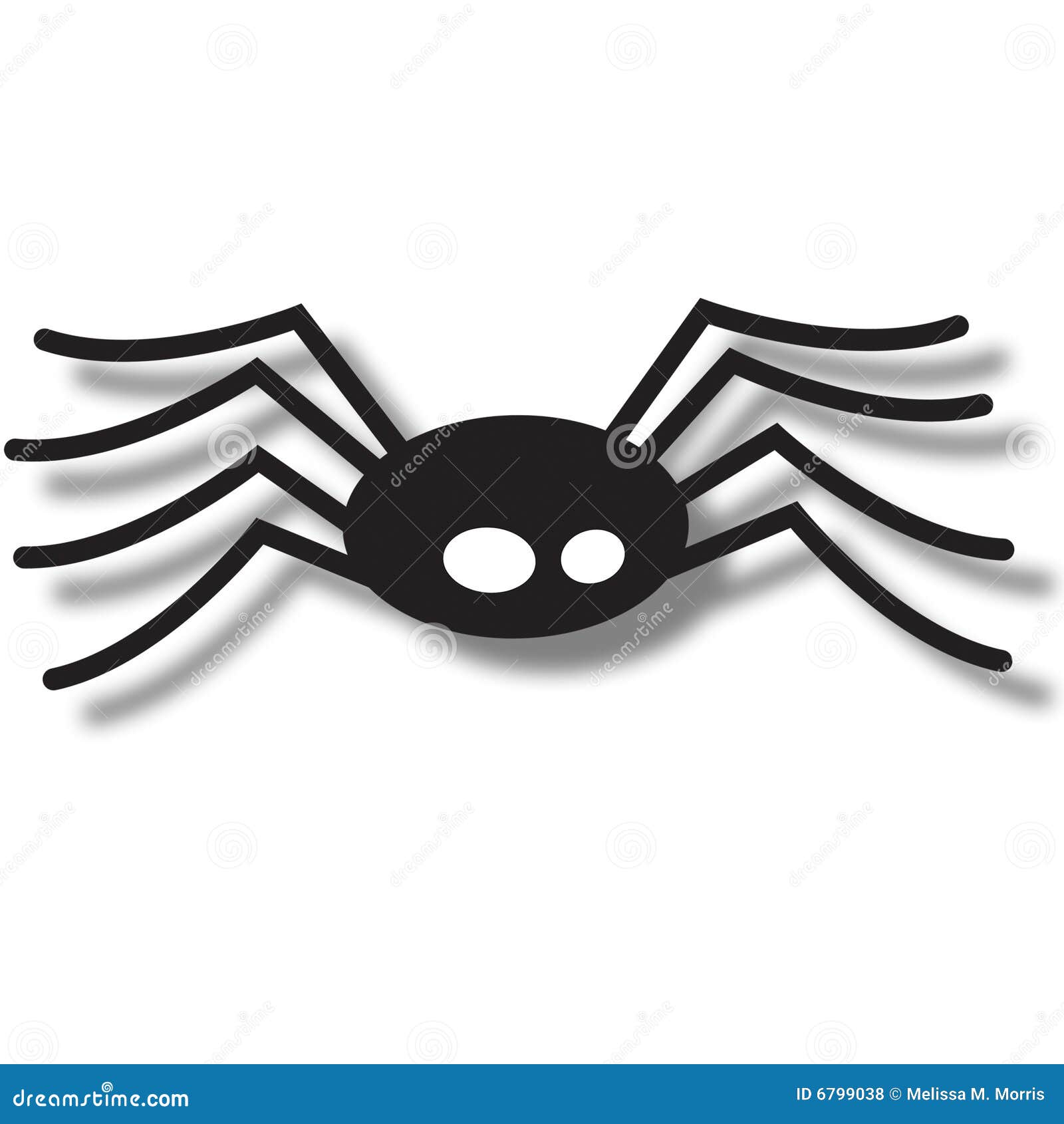 Icona del ragno illustrazione di stock. Illustrazione di simbolo - 6799038