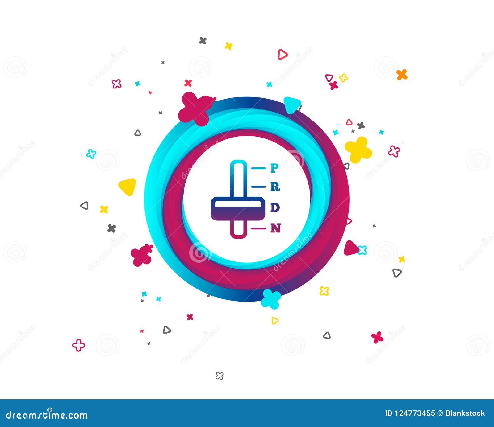 Icona Del Segno Della Trasmissione Automatica Controllo Automatico ...